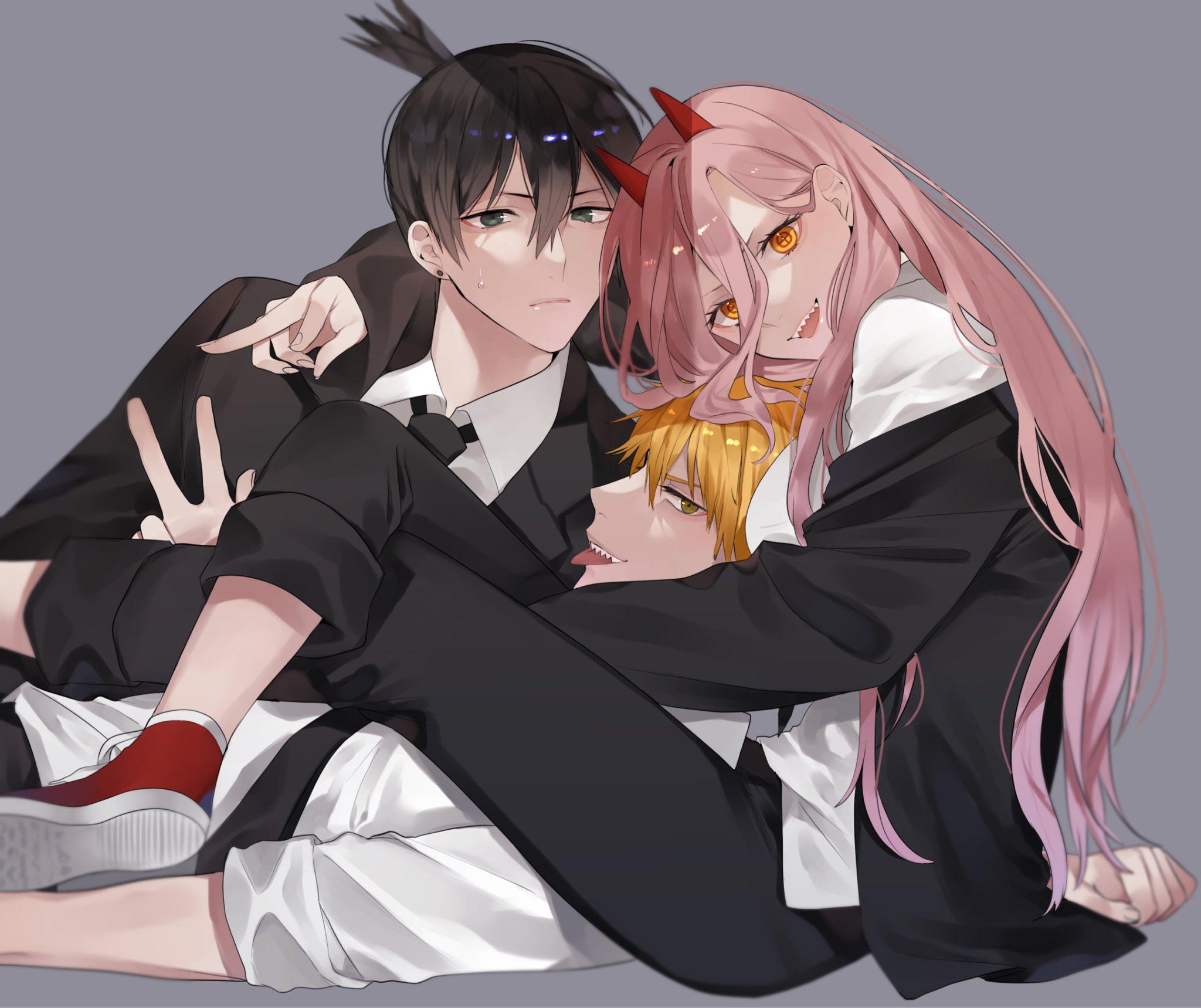 Denji and Power Wallpapers - Top Free Denji and Power Backgrounds ...