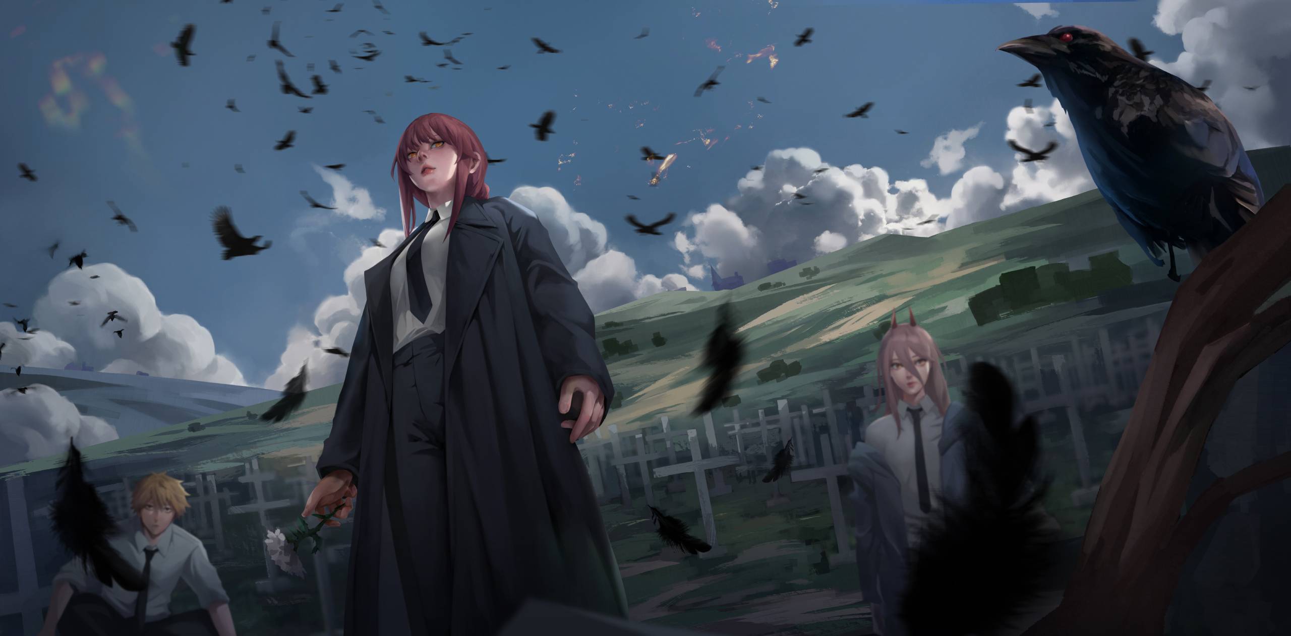 Denji and Power Wallpapers - Top Free Denji and Power Backgrounds - WallpaperAccess