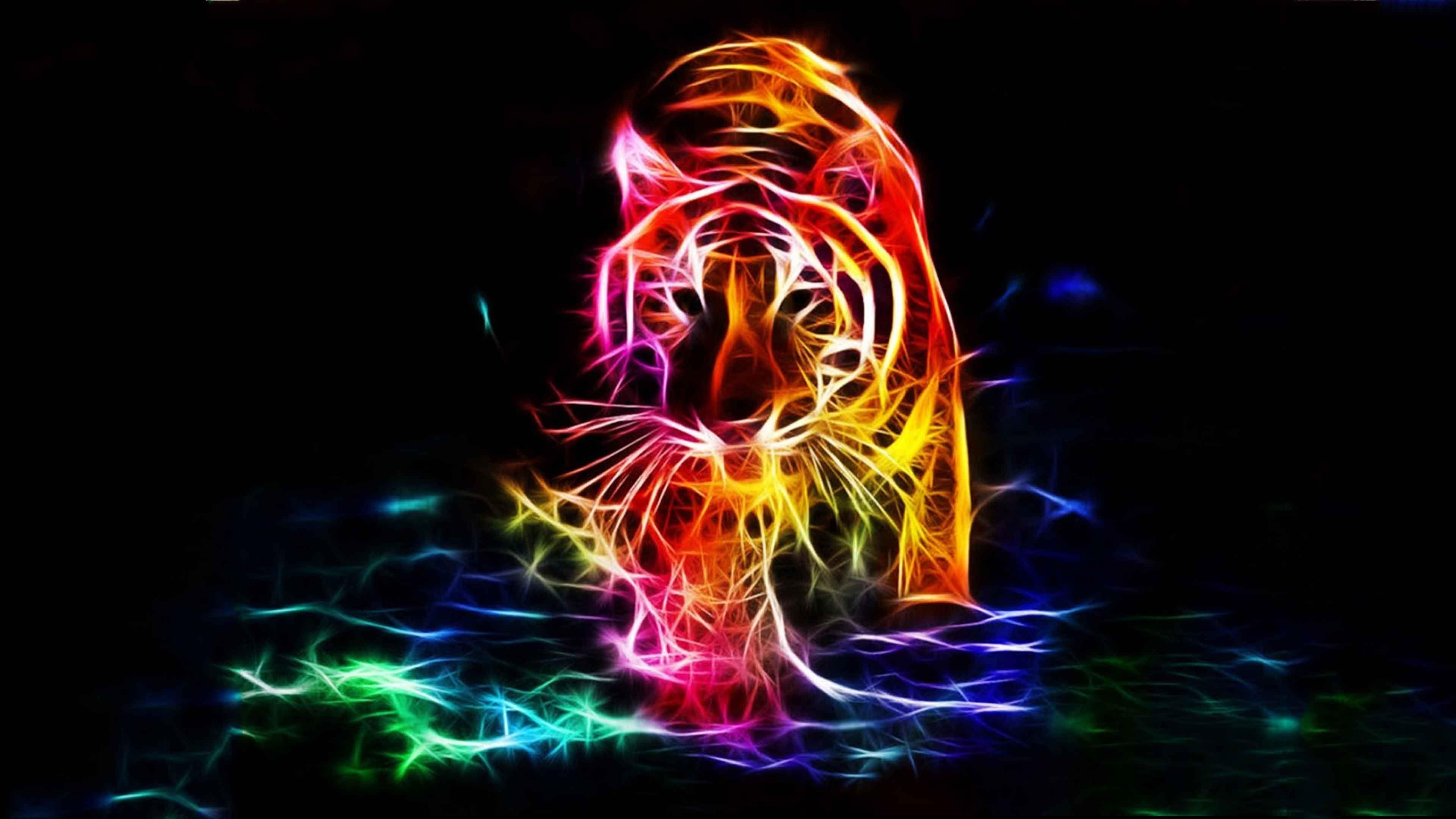 Tiger 3D Wallpapers - Top Free Tiger 3D Backgrounds - WallpaperAccess