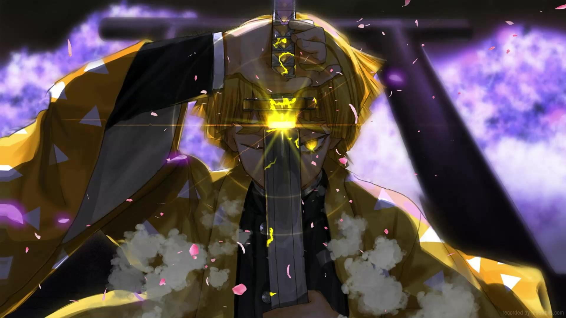 Thunder Breathing Wallpapers - Top Free Thunder Breathing Backgrounds ...