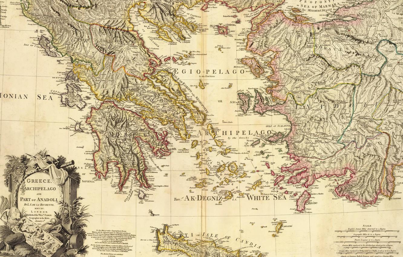 Greece Map Wallpapers - Top Free Greece Map Backgrounds - WallpaperAccess