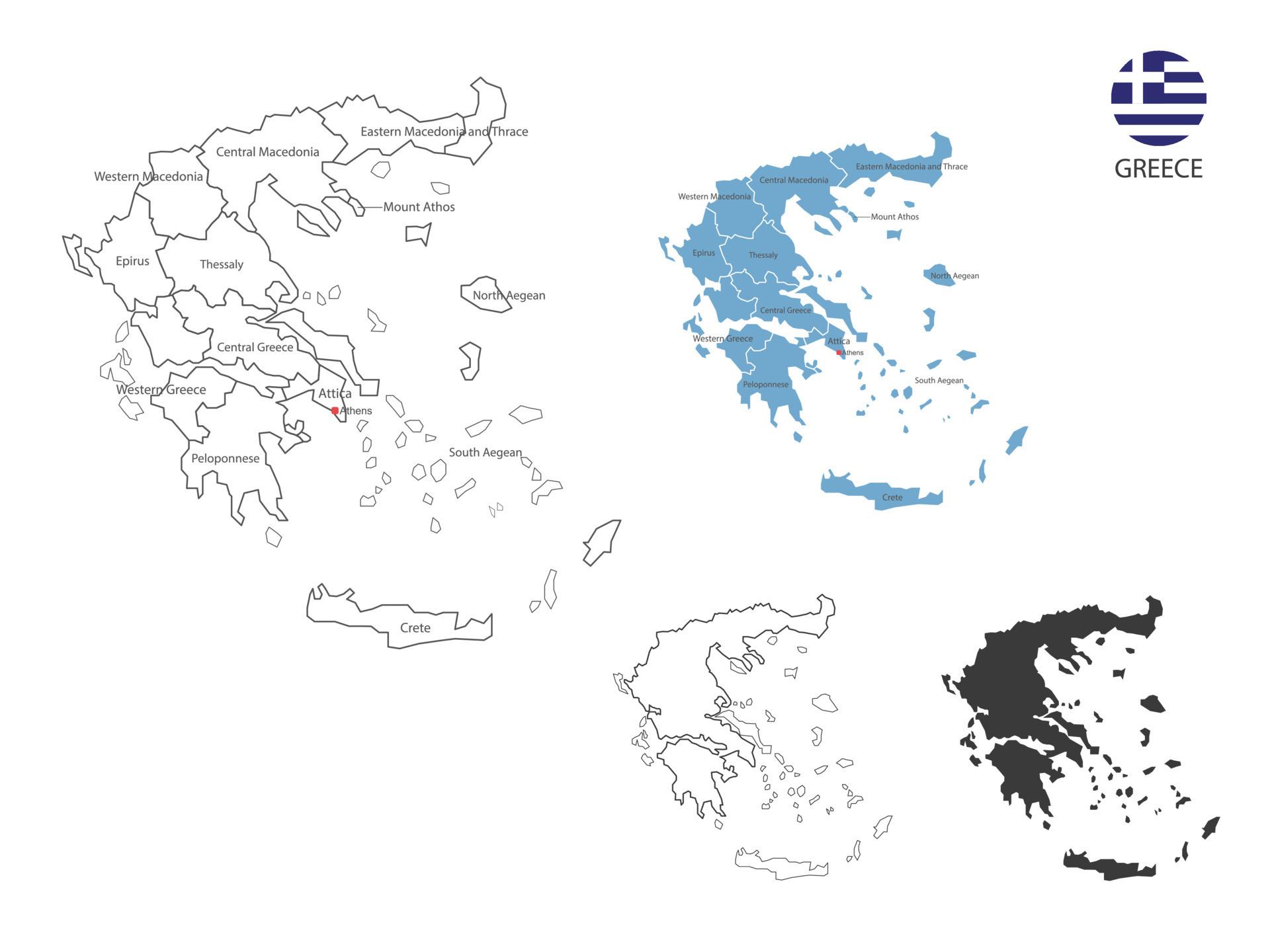 Greece Map Wallpapers - Top Free Greece Map Backgrounds - WallpaperAccess