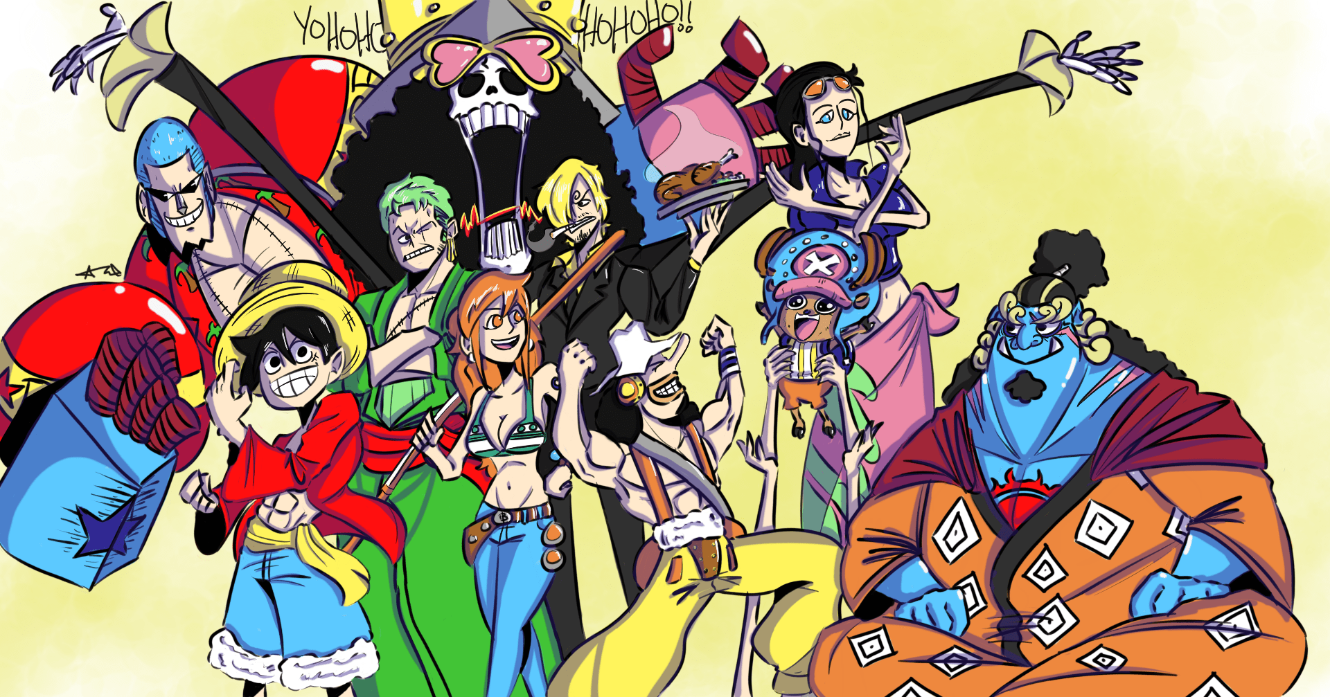 Luffy Crew Wallpapers - Top Free Luffy Crew Backgrounds - WallpaperAccess