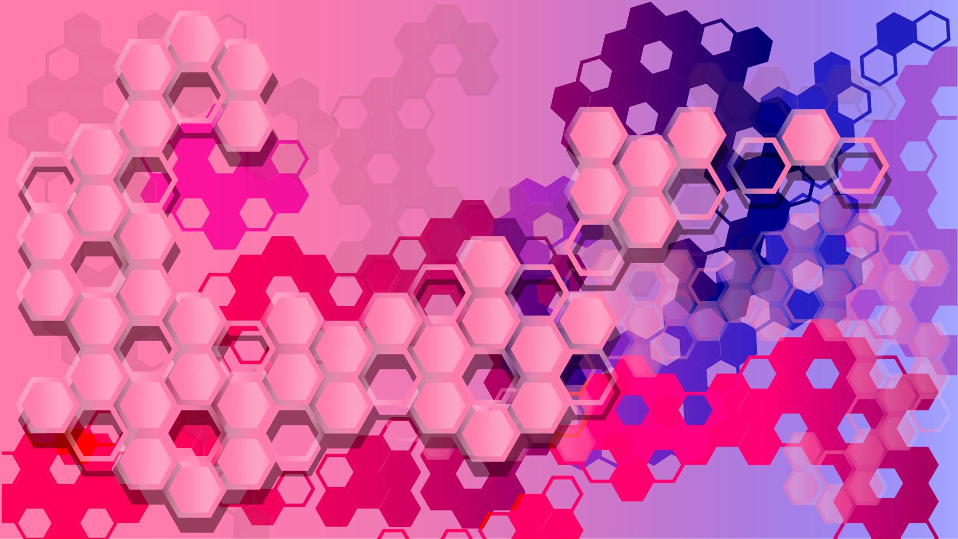 Pink Hexagon Wallpapers - Top Free Pink Hexagon Backgrounds - WallpaperAccess