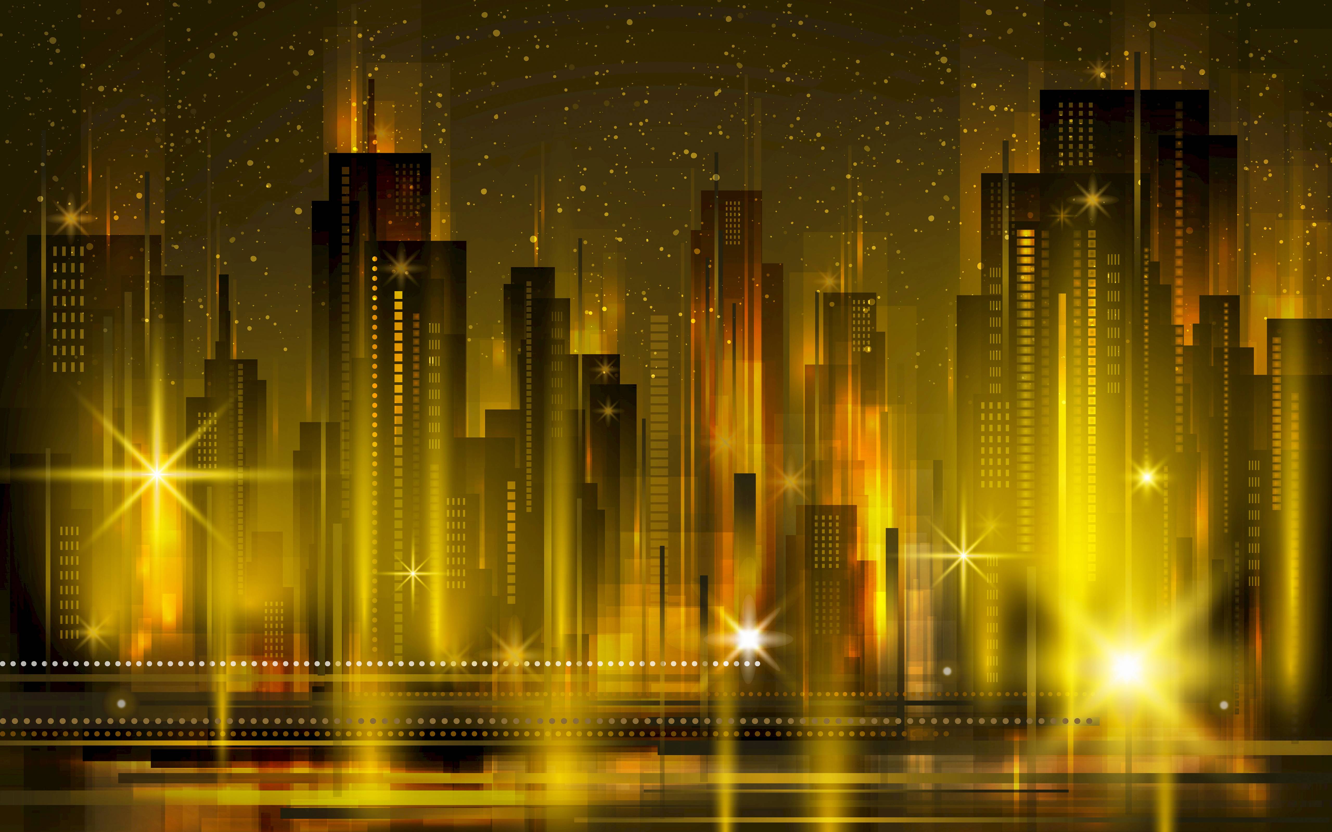 Golden City Wallpapers - Top Free Golden City Backgrounds - WallpaperAccess