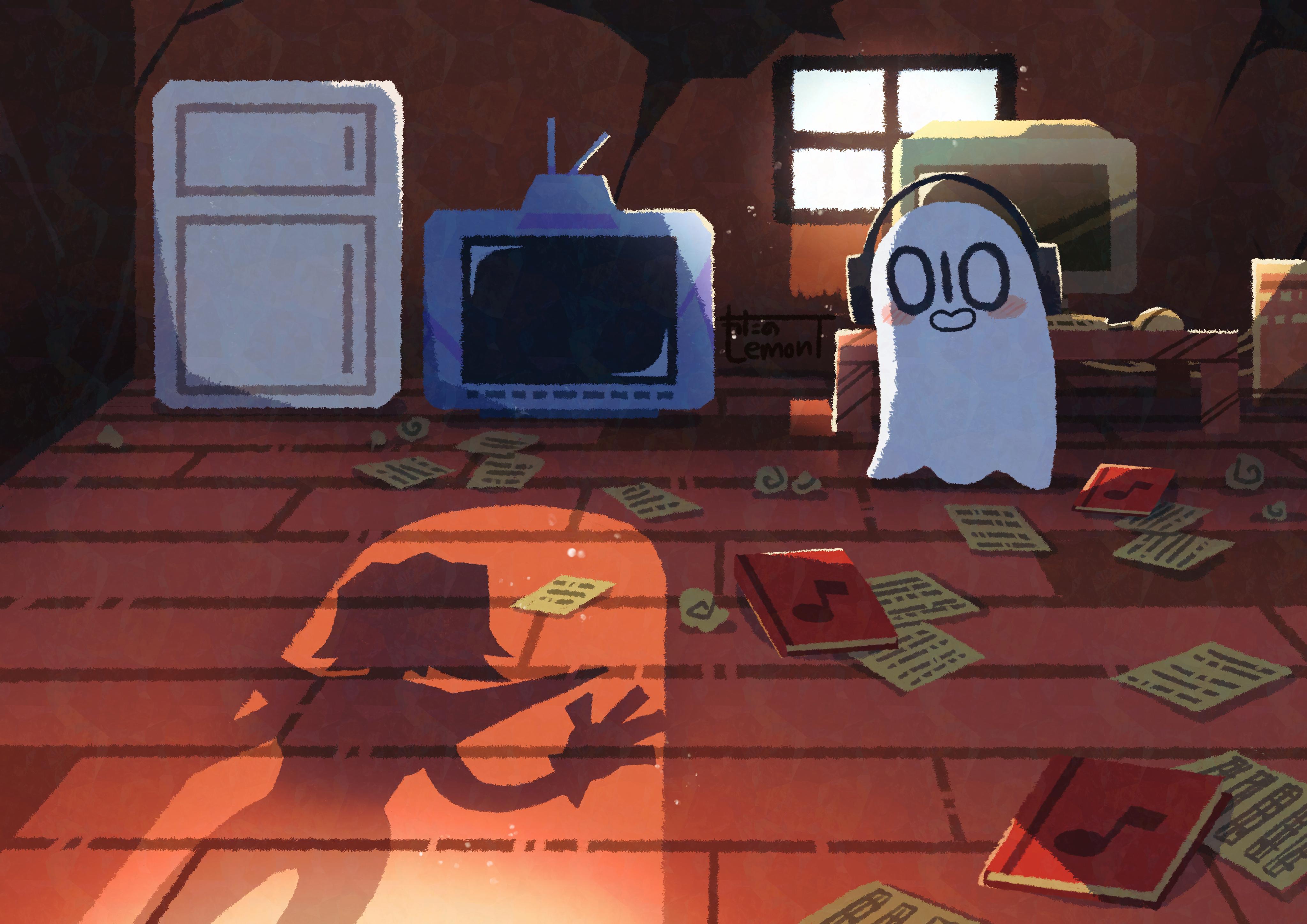 Napstablook Wallpapers - Top Free Napstablook Backgrounds - WallpaperAccess