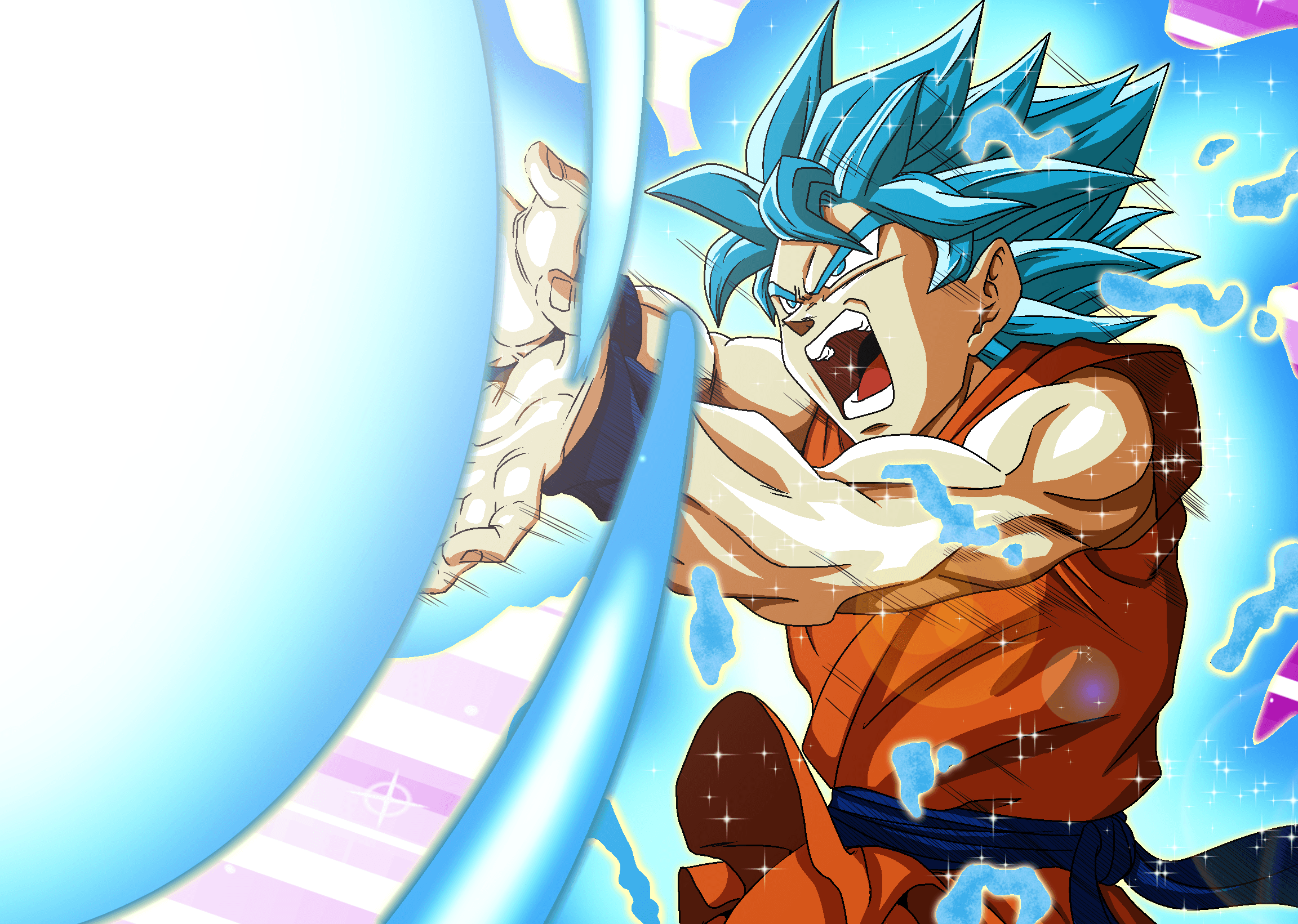 Goku SSGSS Wallpapers - Top Free Goku SSGSS Backgrounds - WallpaperAccess