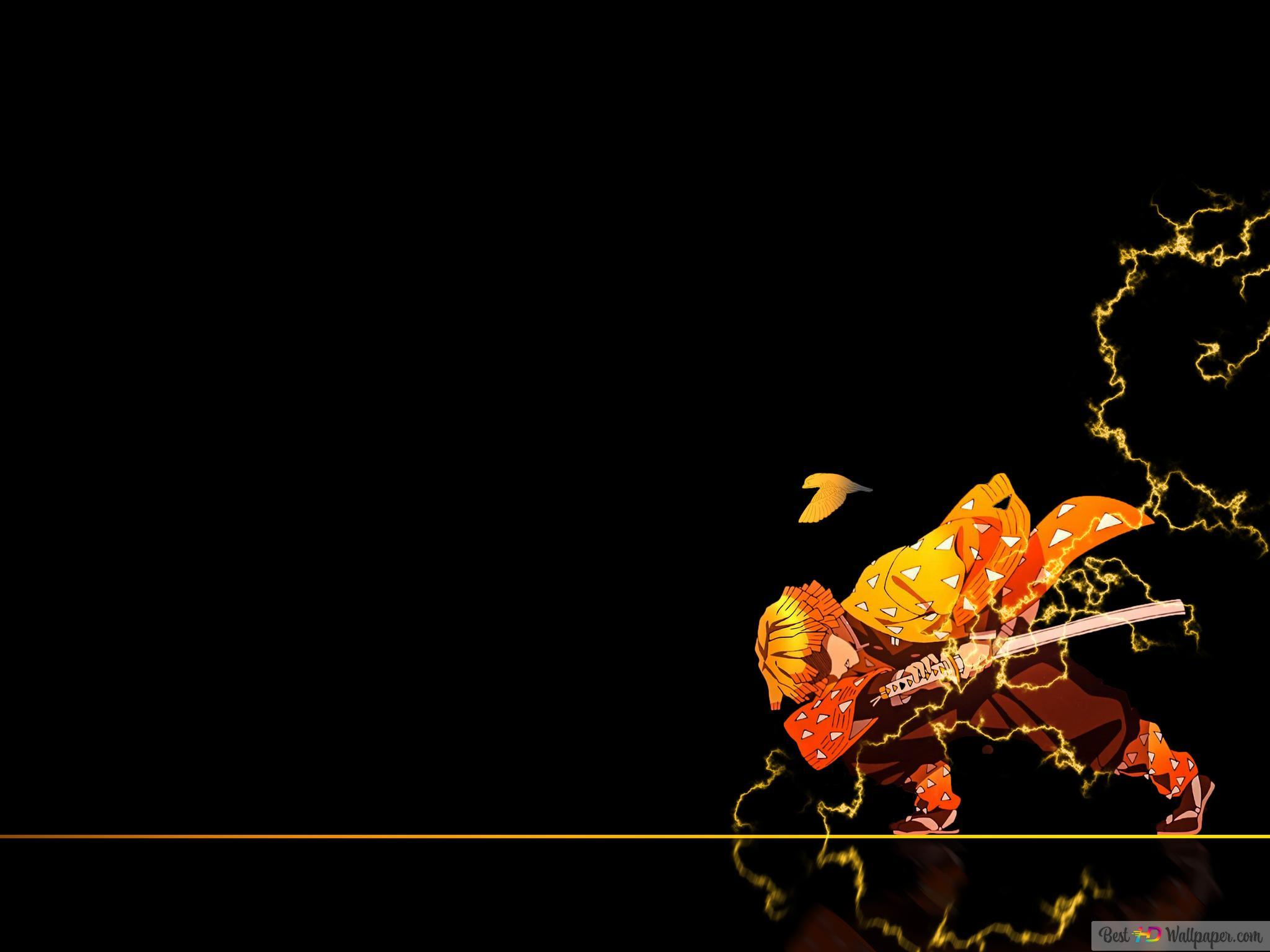 Zenitsu Black Wallpapers - Top Free Zenitsu Black Backgrounds ...