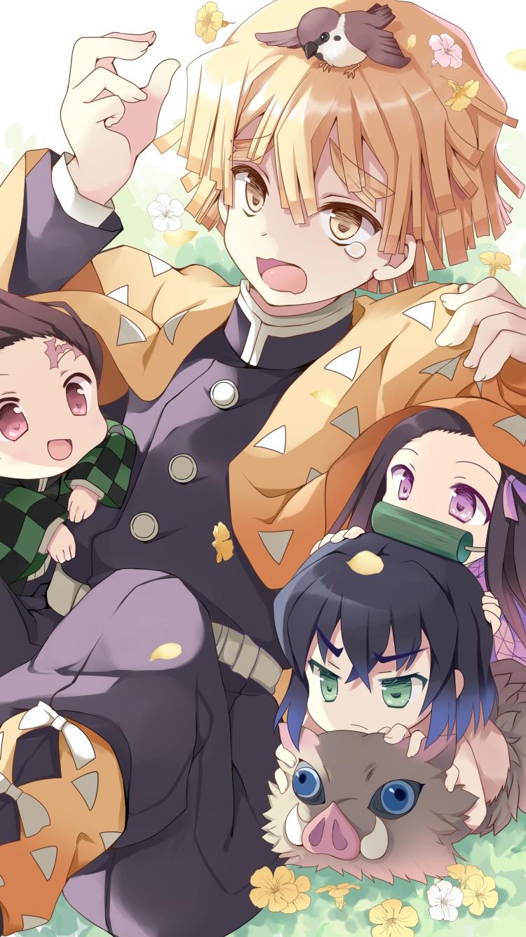 Tanjiro and Zenitsu Wallpapers - Top Free Tanjiro and Zenitsu ...