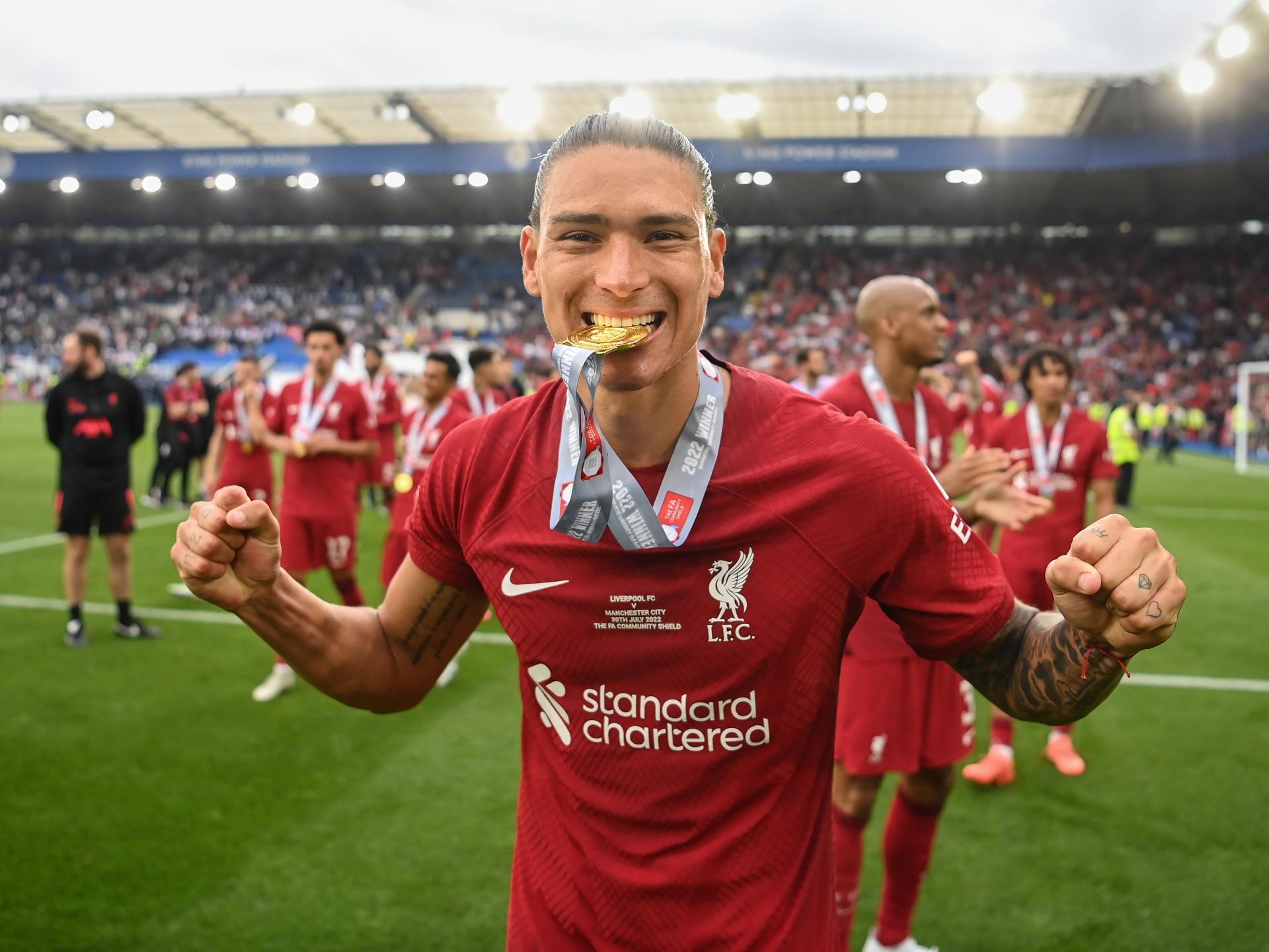 Darwin Nunez Liverpool Wallpapers - Top Free Darwin Nunez Liverpool ...