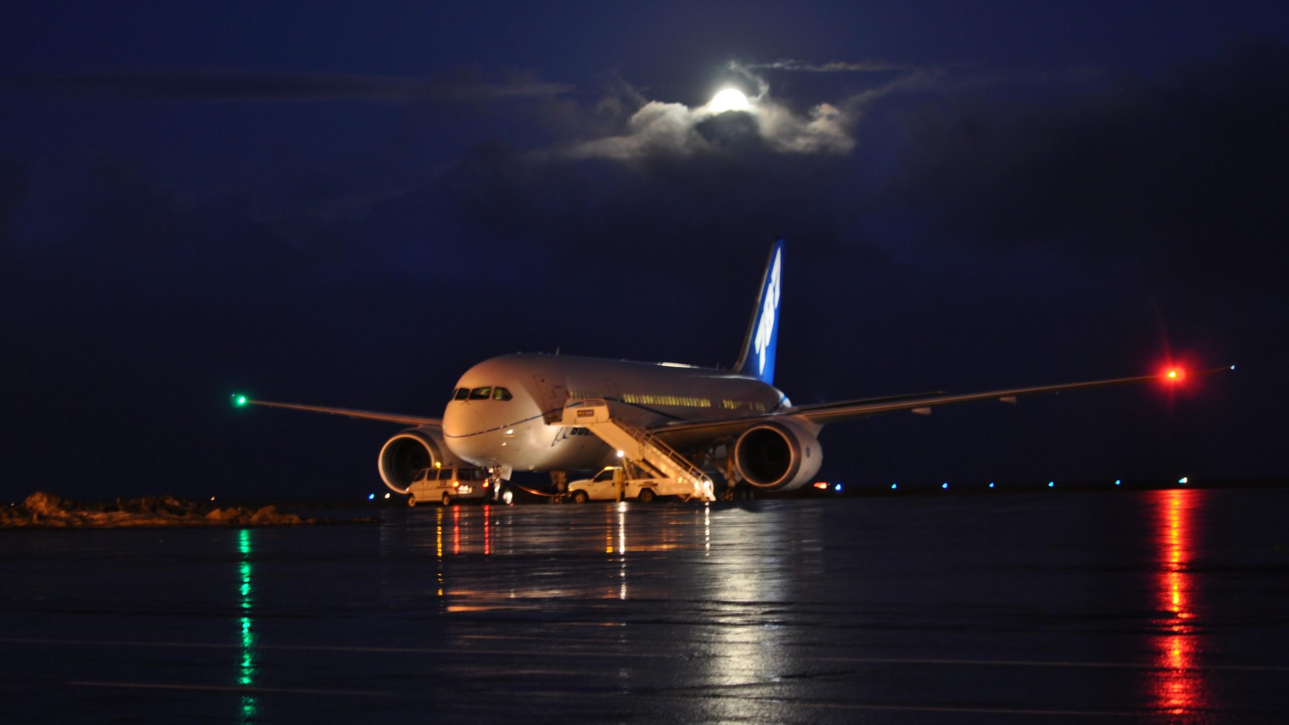 Airplane Night Wallpapers - Top Free Airplane Night Backgrounds ...