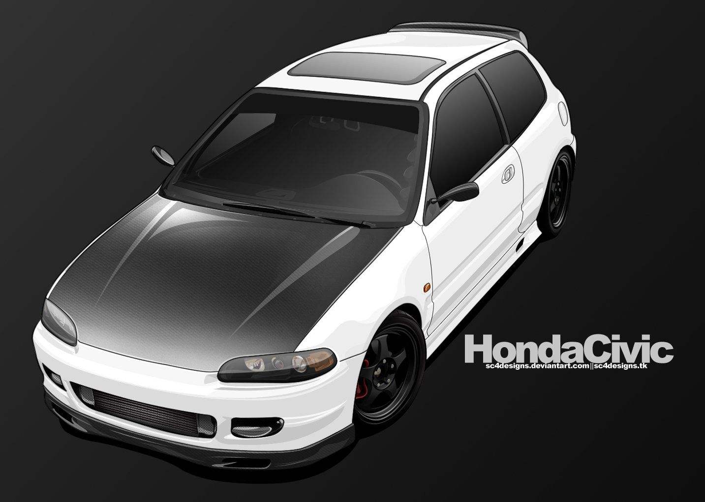 Honda Civic EG6 Wallpapers - Top Free Honda Civic EG6 Backgrounds ...