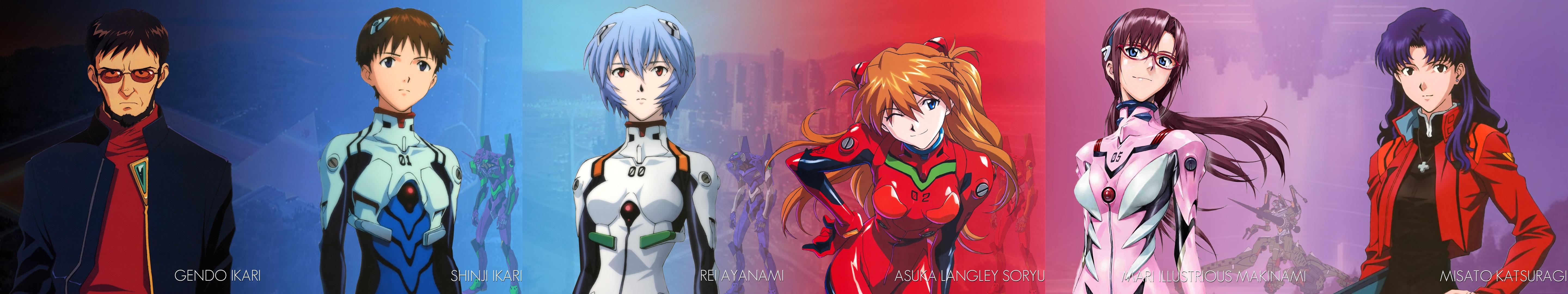 Evangelion Dual Monitor Wallpapers - Top Free Evangelion Dual Monitor ...