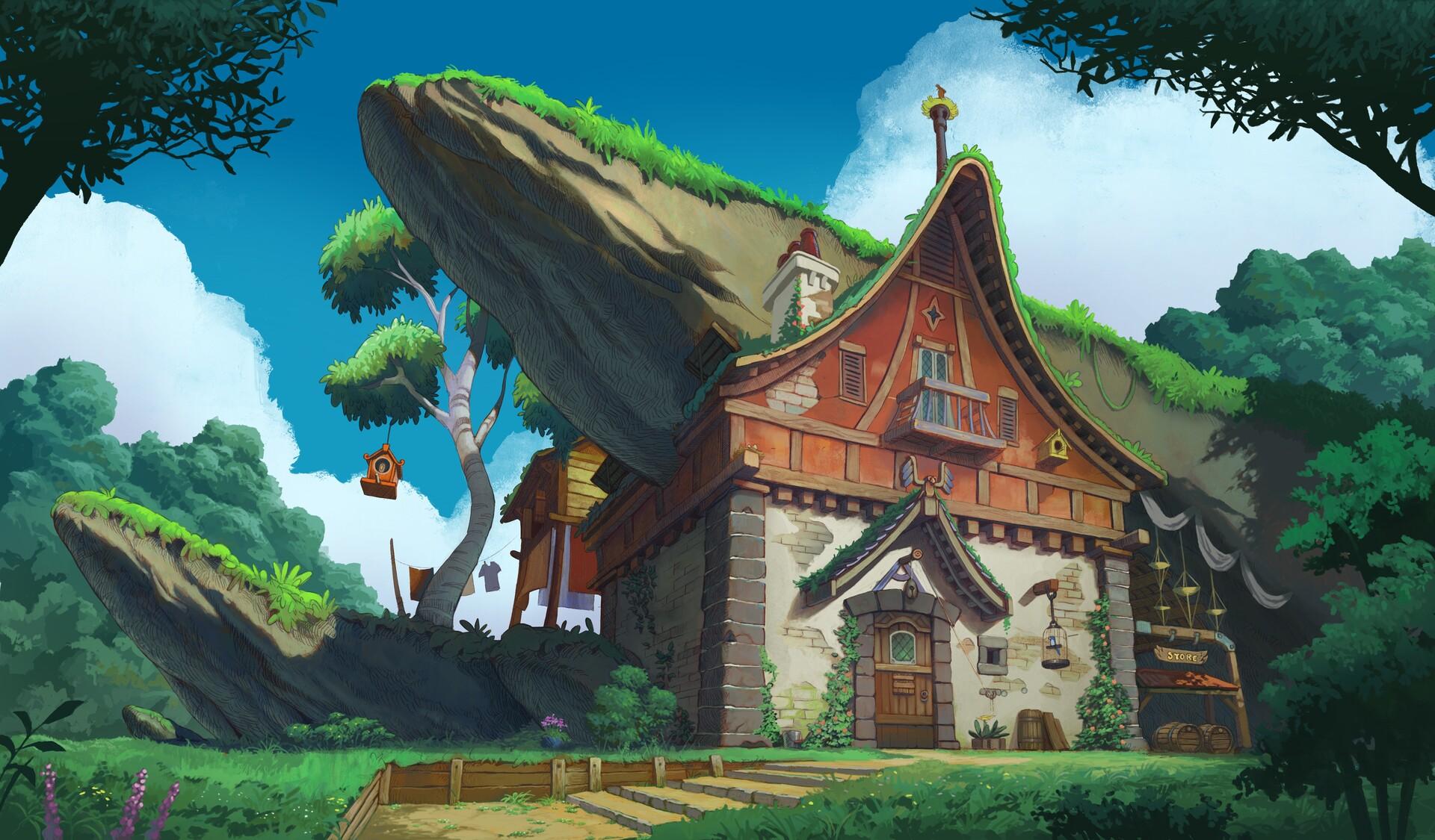 Fantasy House Wallpapers - Top Free Fantasy House Backgrounds ...