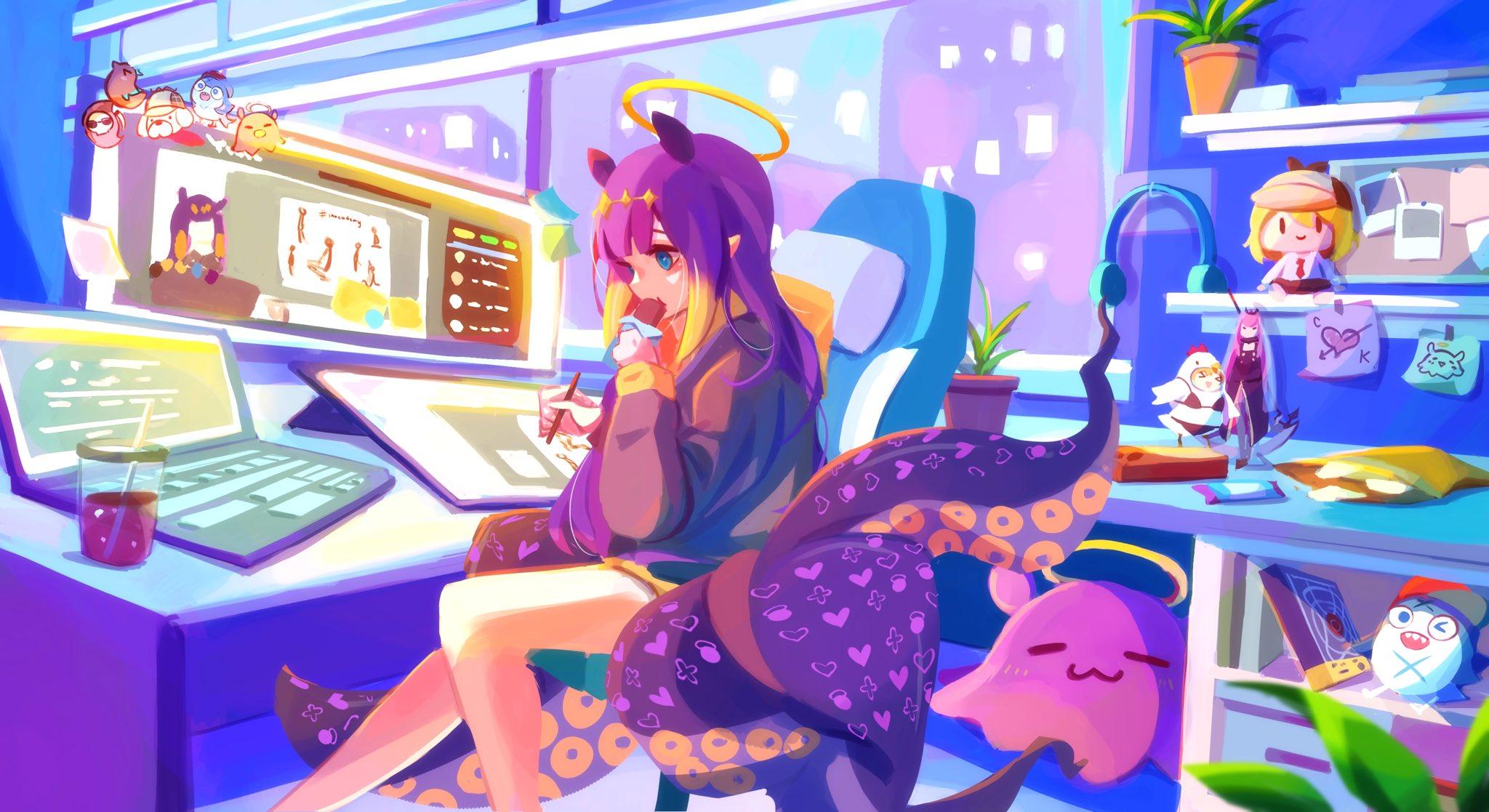 Ninomae Inanis Wallpapers - Top Free Ninomae Inanis Backgrounds ...