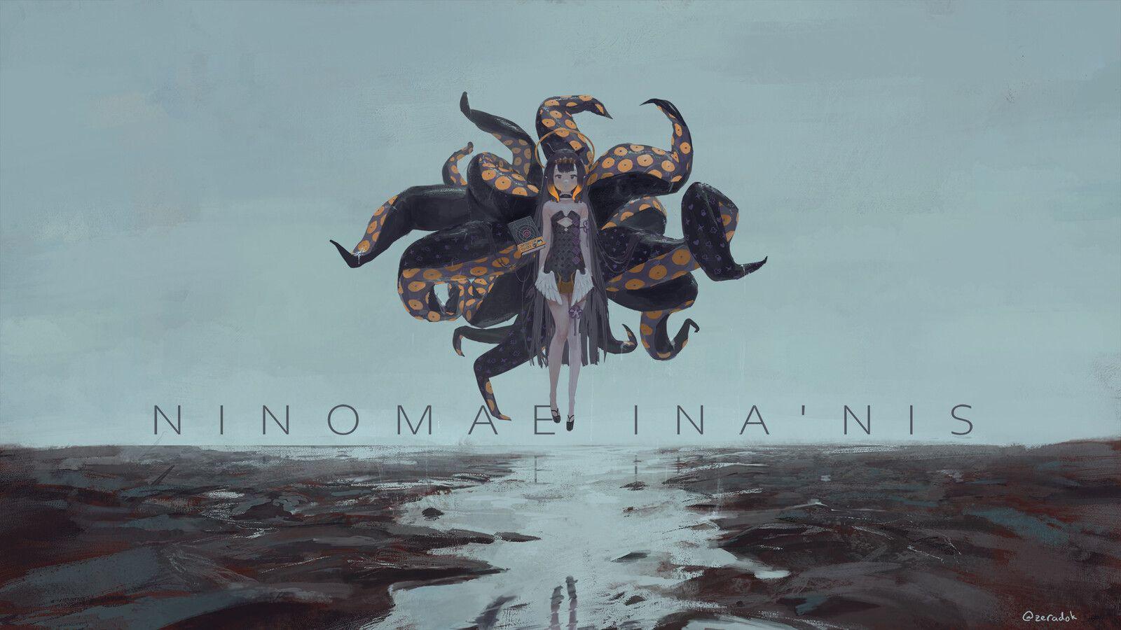 Ninomae Inanis Wallpapers - Top Free Ninomae Inanis Backgrounds ...