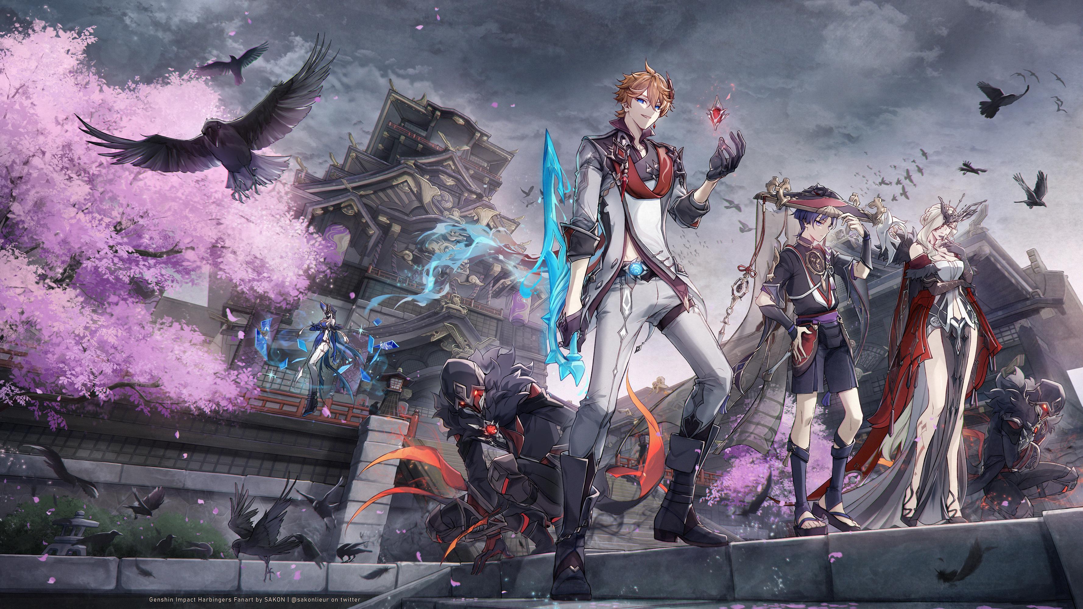 Genshin Impact Fatui Harbingers Wallpapers - Top Free Genshin Impact ...