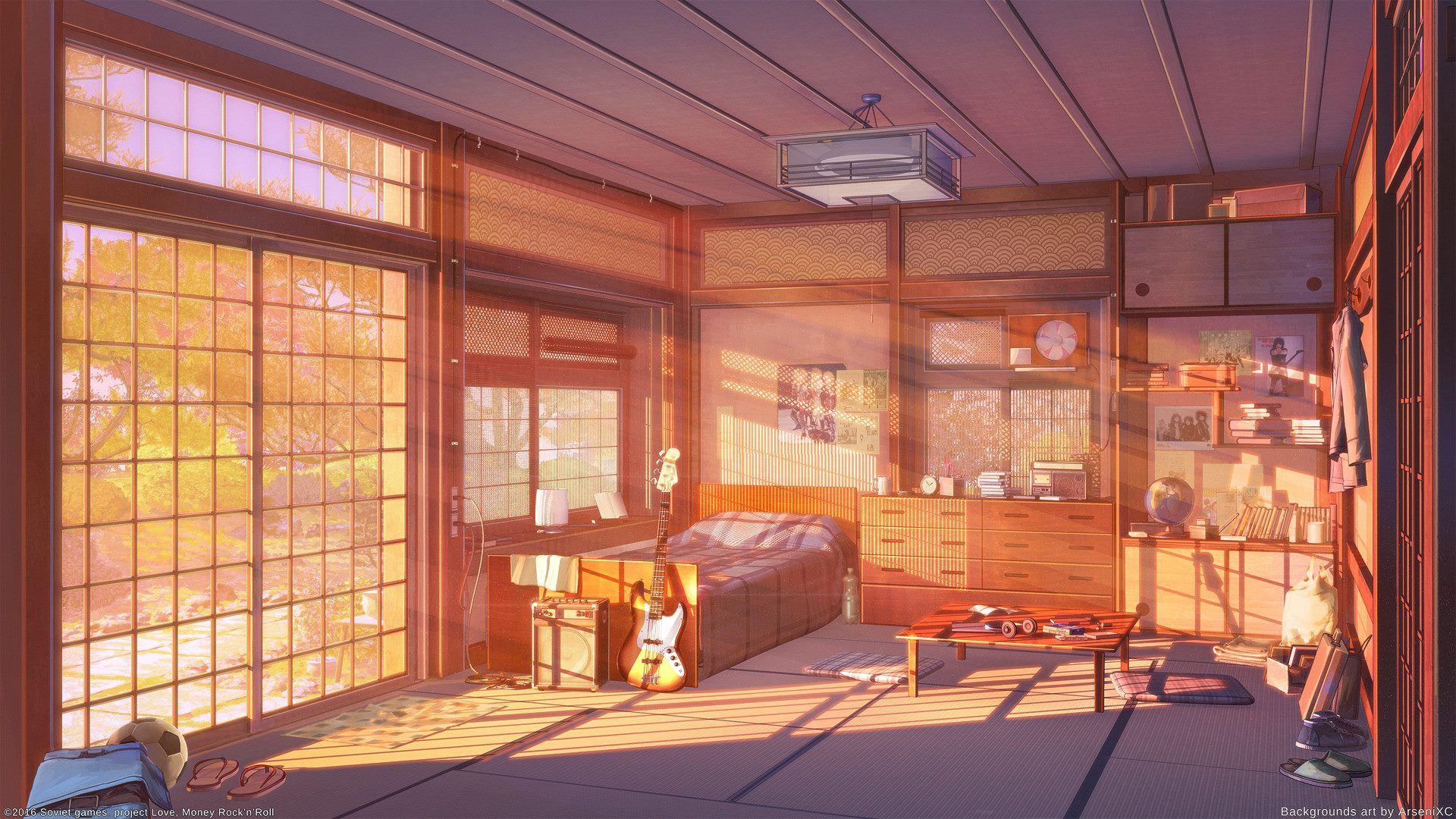 Anime Interior Wallpapers - Top Free Anime Interior Backgrounds ...