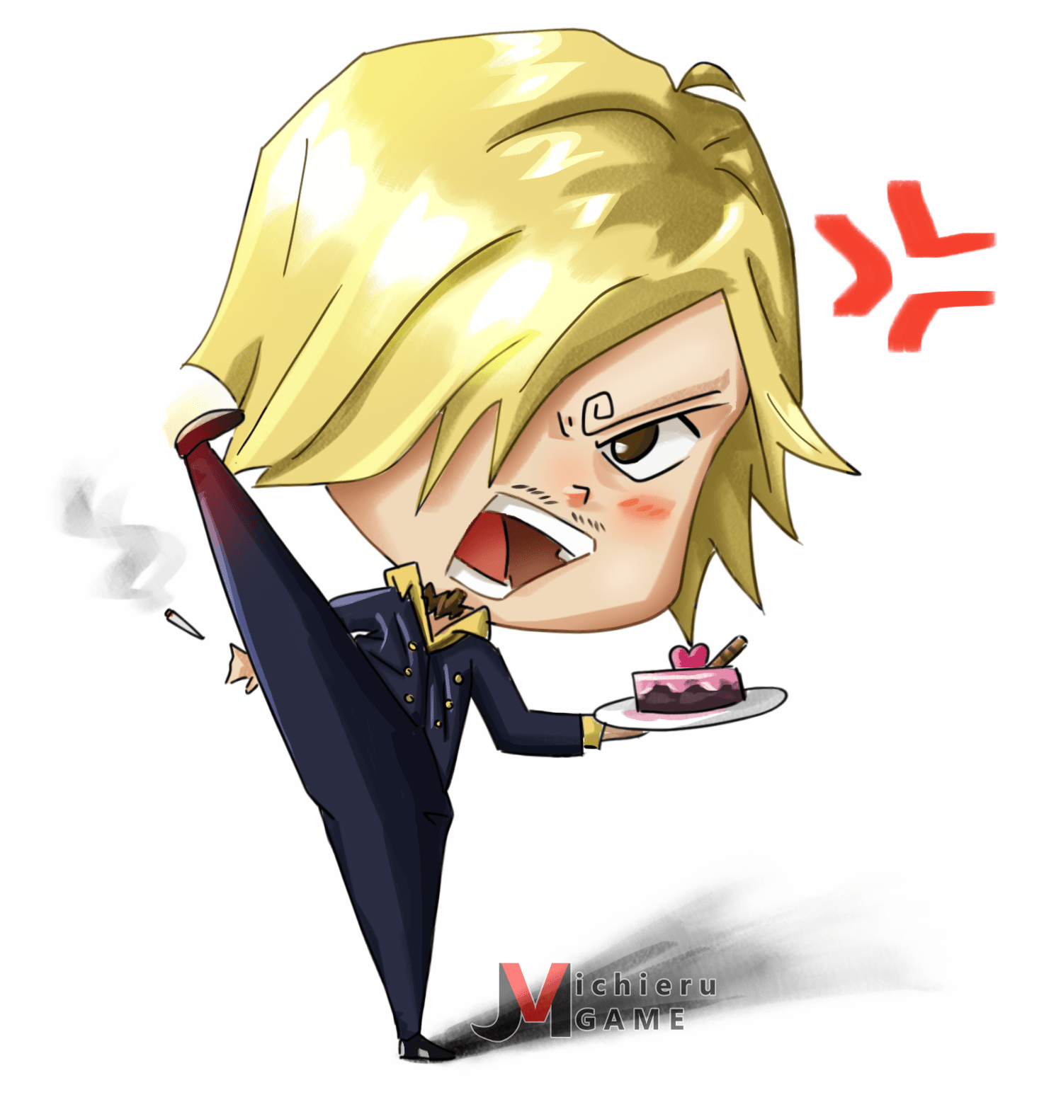 Sanji Chibi Wallpapers - Top Free Sanji Chibi Backgrounds - WallpaperAccess