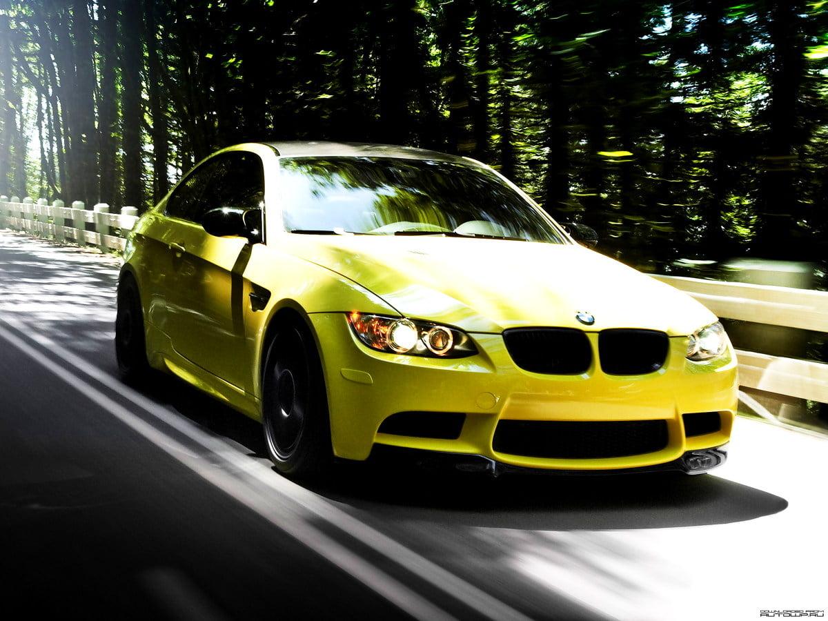 Yellow BMW Wallpapers - Top Free Yellow BMW Backgrounds - WallpaperAccess