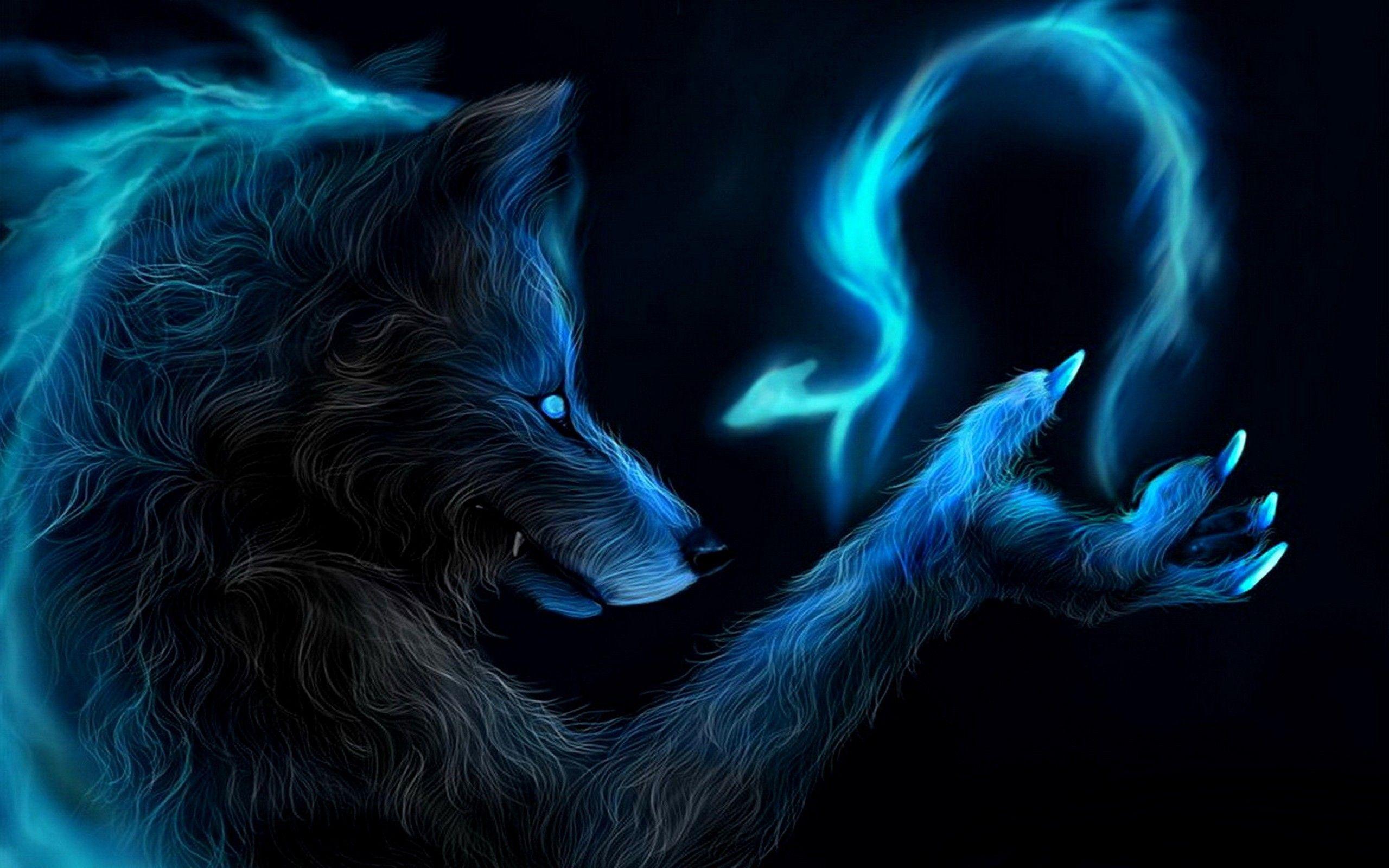 Magic Wolf Wallpapers - Top Free Magic Wolf Backgrounds - WallpaperAccess