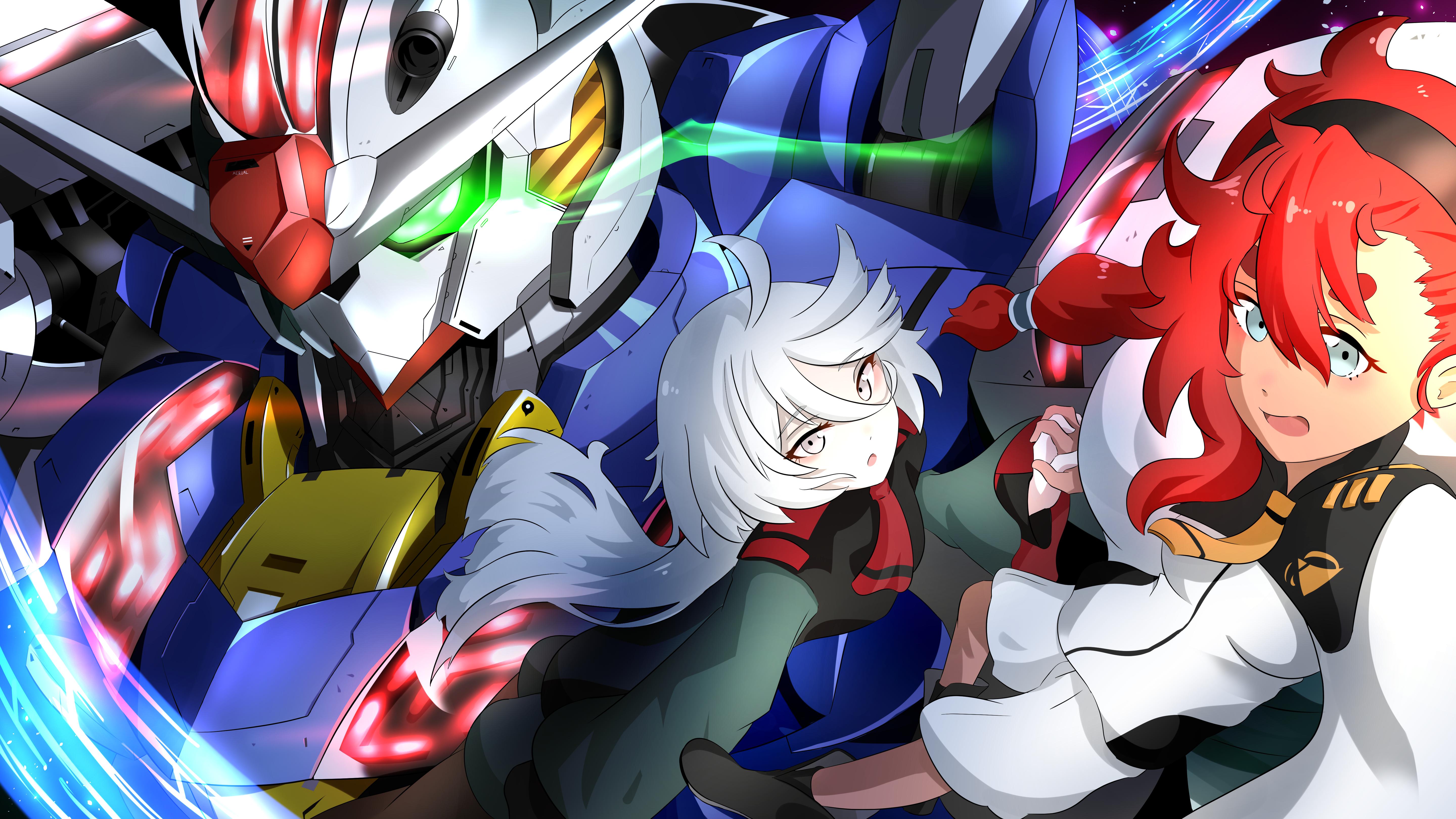 Gundam Aerial Wallpapers - Top Free Gundam Aerial Backgrounds ...