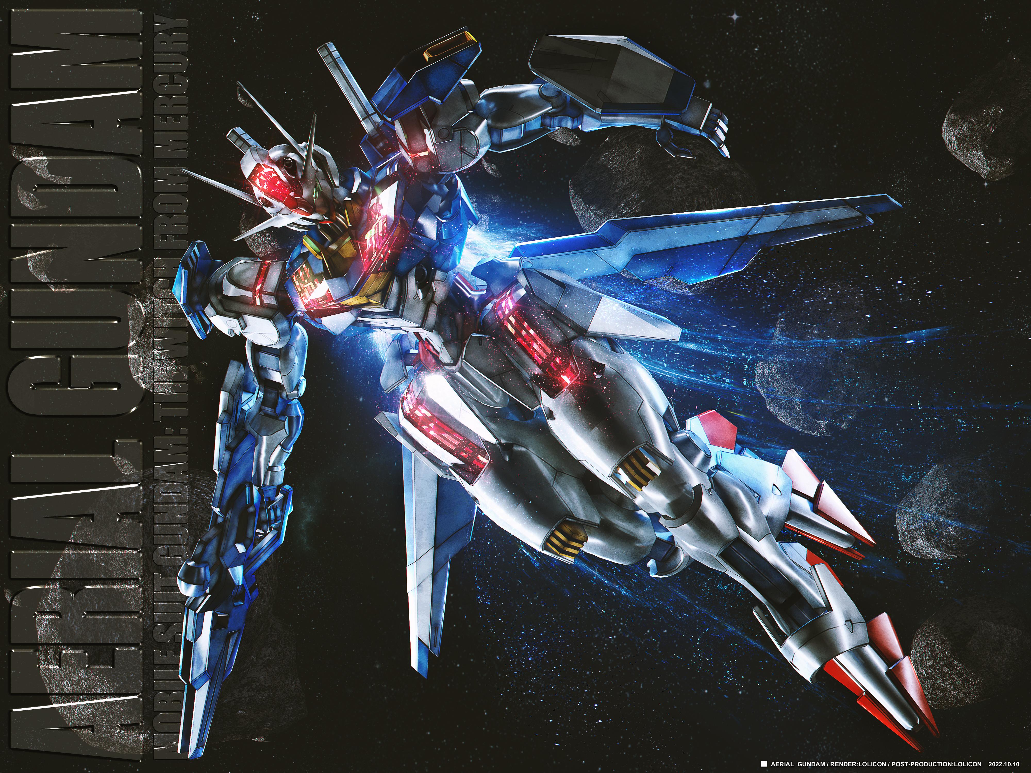 Gundam Aerial Wallpapers - Top Free Gundam Aerial Backgrounds ...