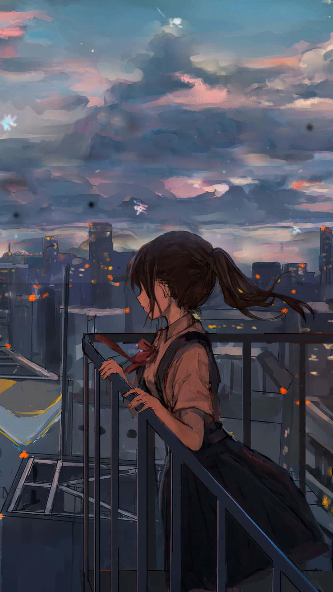 Anime Balcony Wallpapers - Top Free Anime Balcony Backgrounds ...