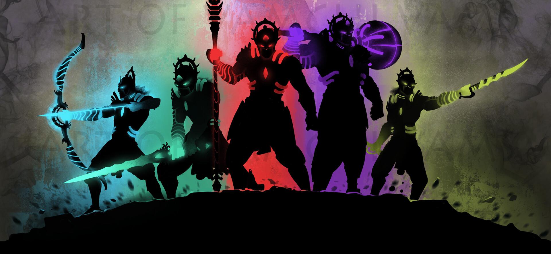 Pandavas Wallpapers - Top Free Pandavas Backgrounds - WallpaperAccess
