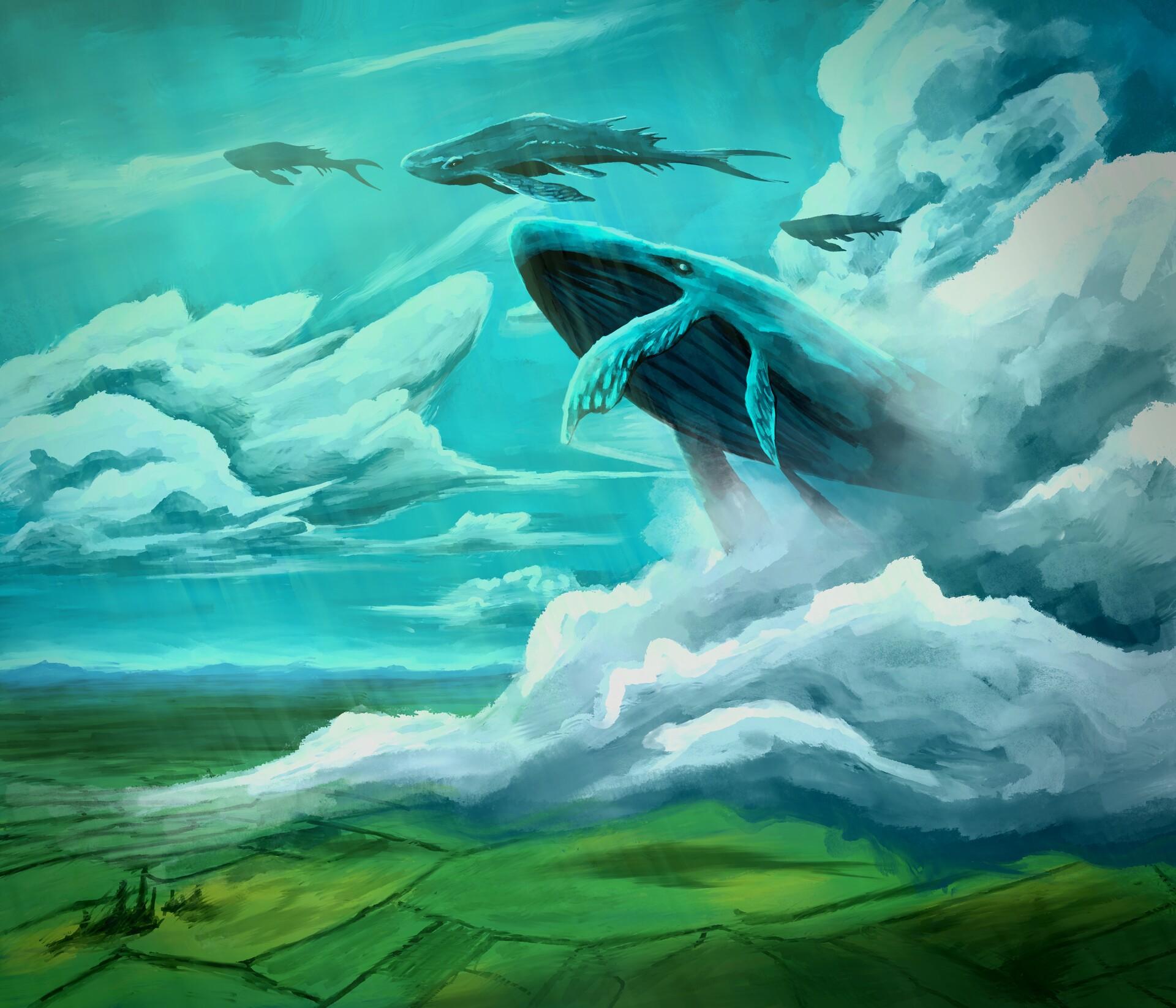 Flying Whales Wallpapers - Top Free Flying Whales Backgrounds - WallpaperAccess