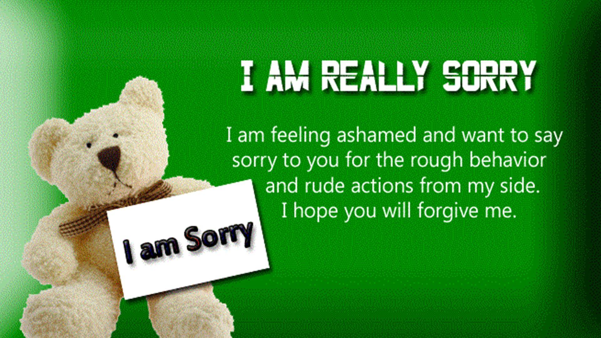 I Am Sorry Wallpapers - Top Free I Am Sorry Backgrounds - WallpaperAccess