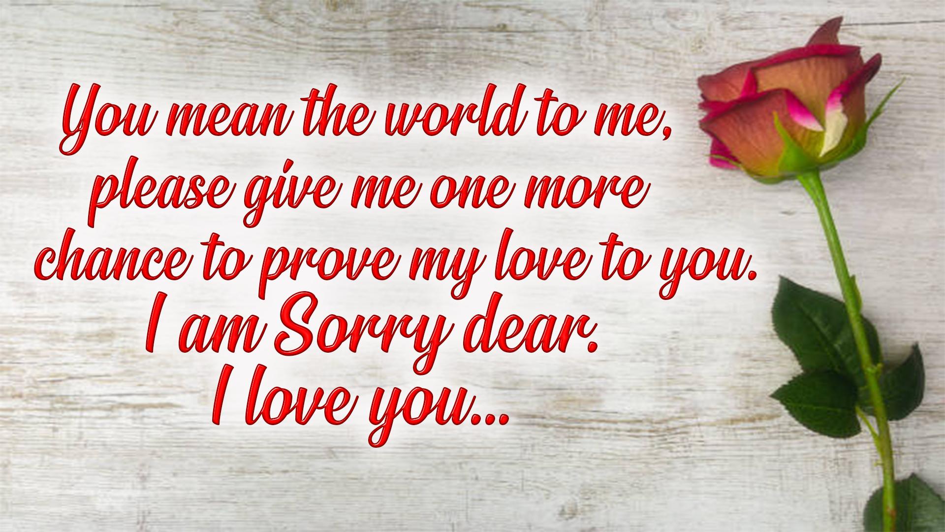 I Am Sorry Wallpapers - Top Free I Am Sorry Backgrounds - WallpaperAccess