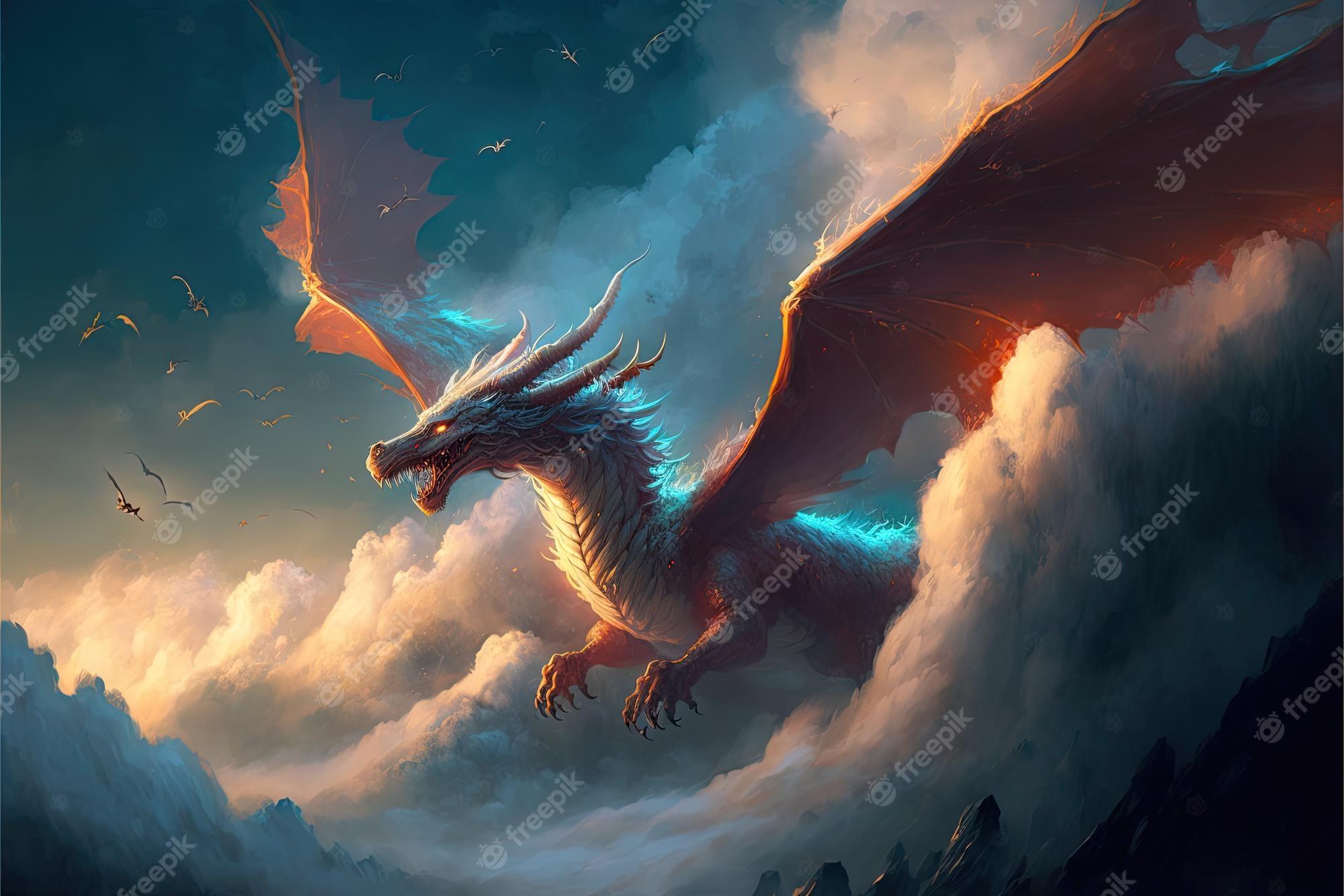 Fantasy Dragon Wallpapers - Top Free Fantasy Dragon Backgrounds ...