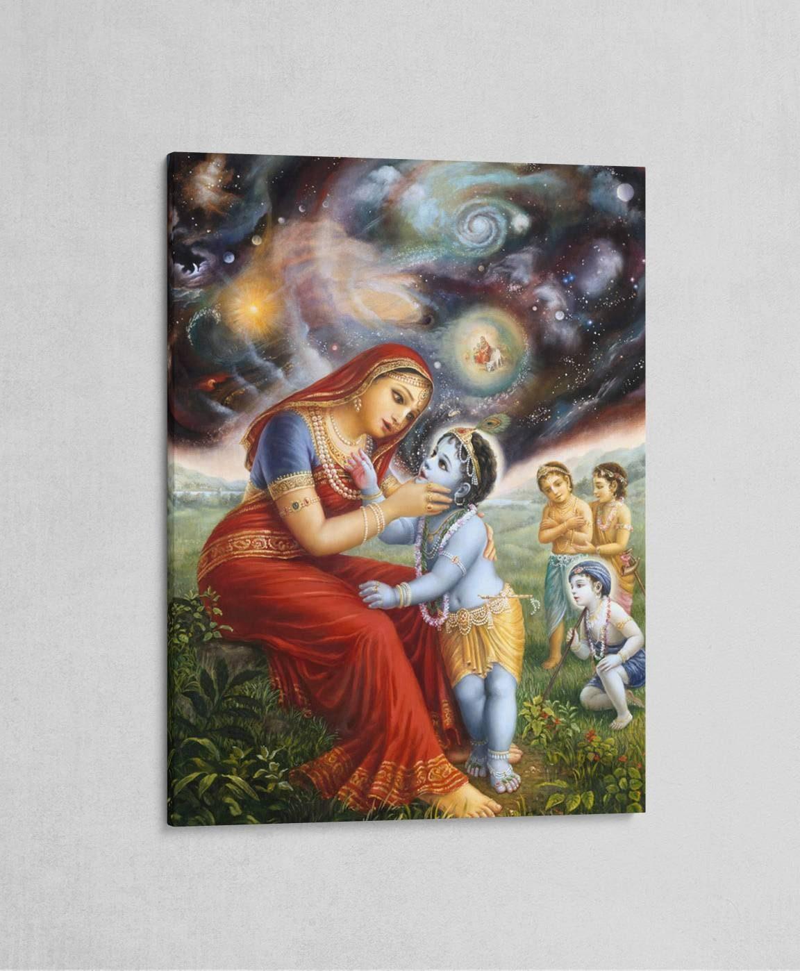 Krishna Yashoda Wallpapers - Top Free Krishna Yashoda Backgrounds ...