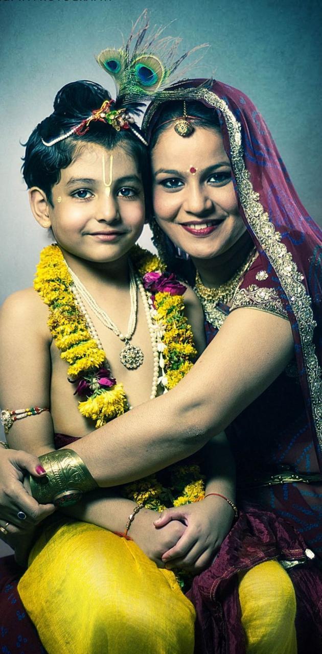 Krishna Yashoda Wallpapers - Top Free Krishna Yashoda Backgrounds ...