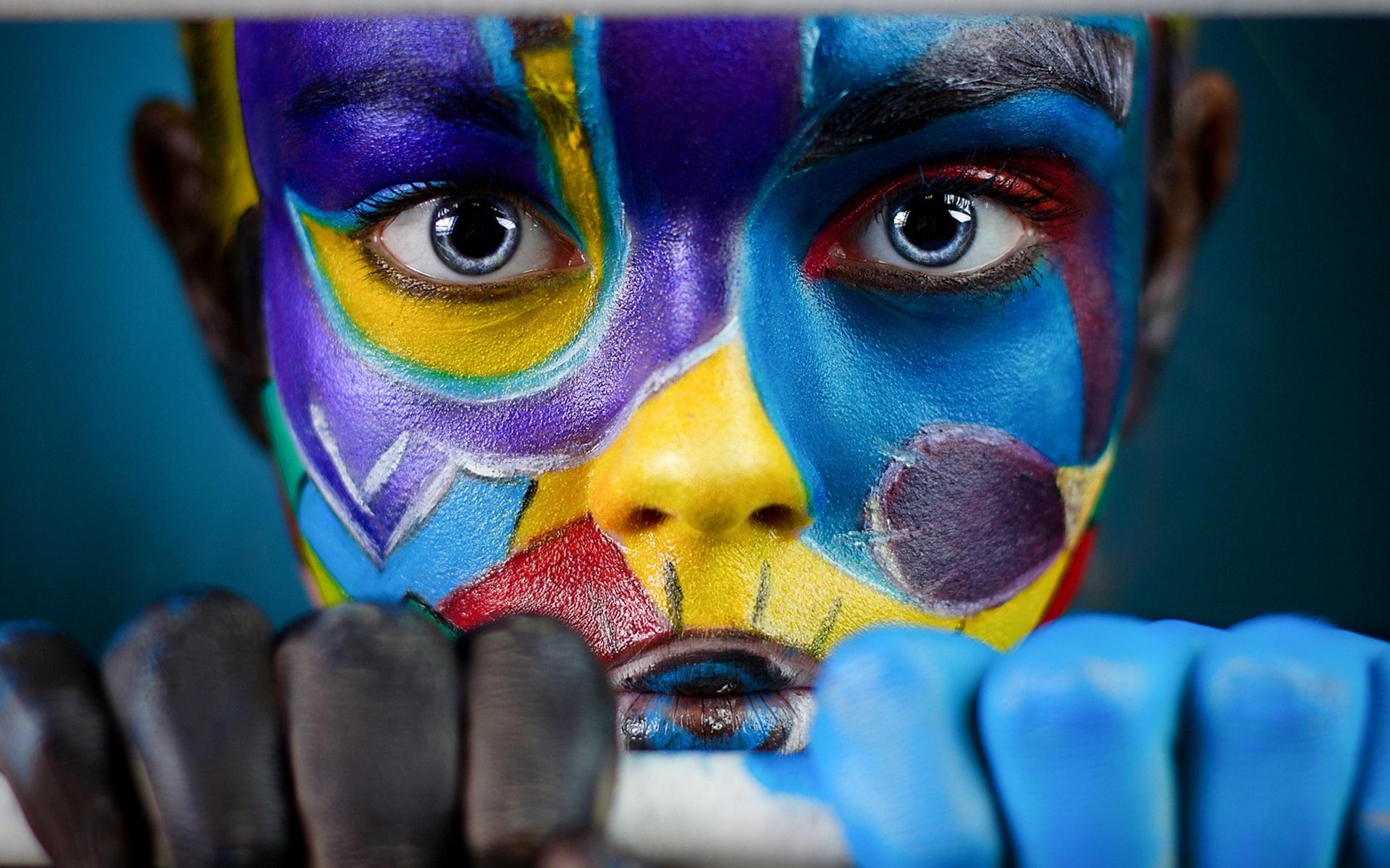 Colorful Face Wallpapers - Top Free Colorful Face Backgrounds ...