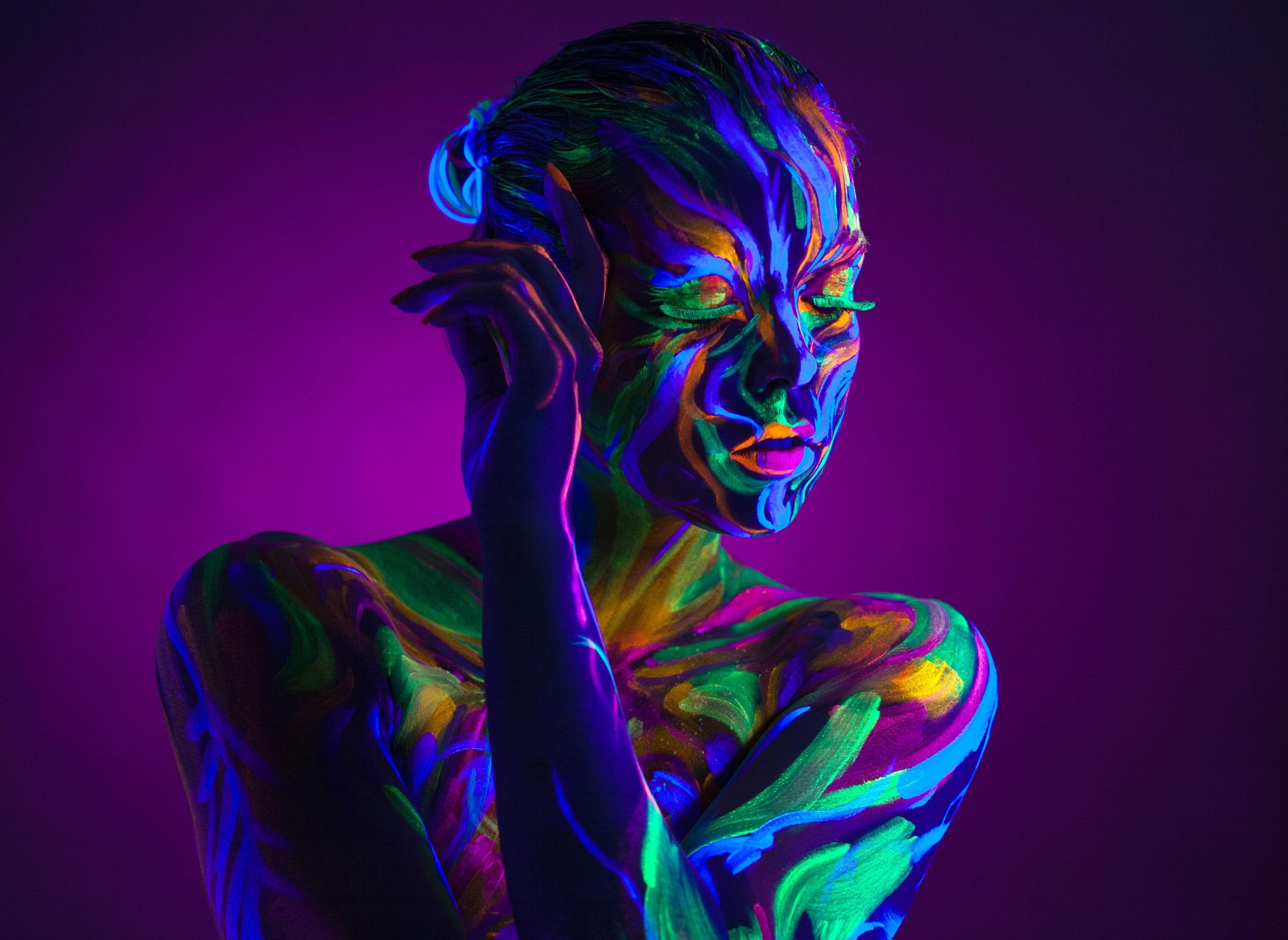 Colorful Face Wallpapers - Top Free Colorful Face Backgrounds ...