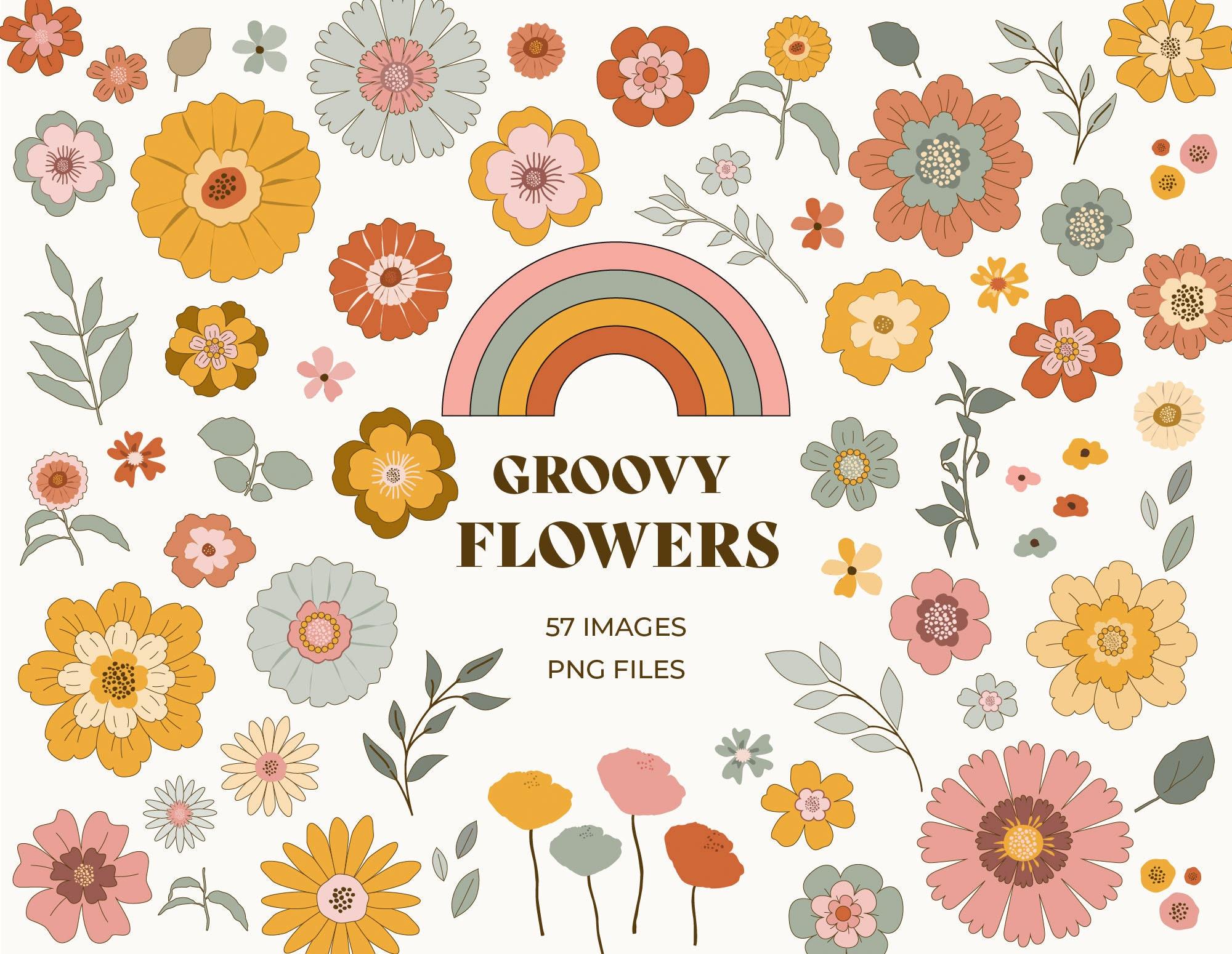 Groovy Flowers Wallpapers - Top Free Groovy Flowers Backgrounds ...