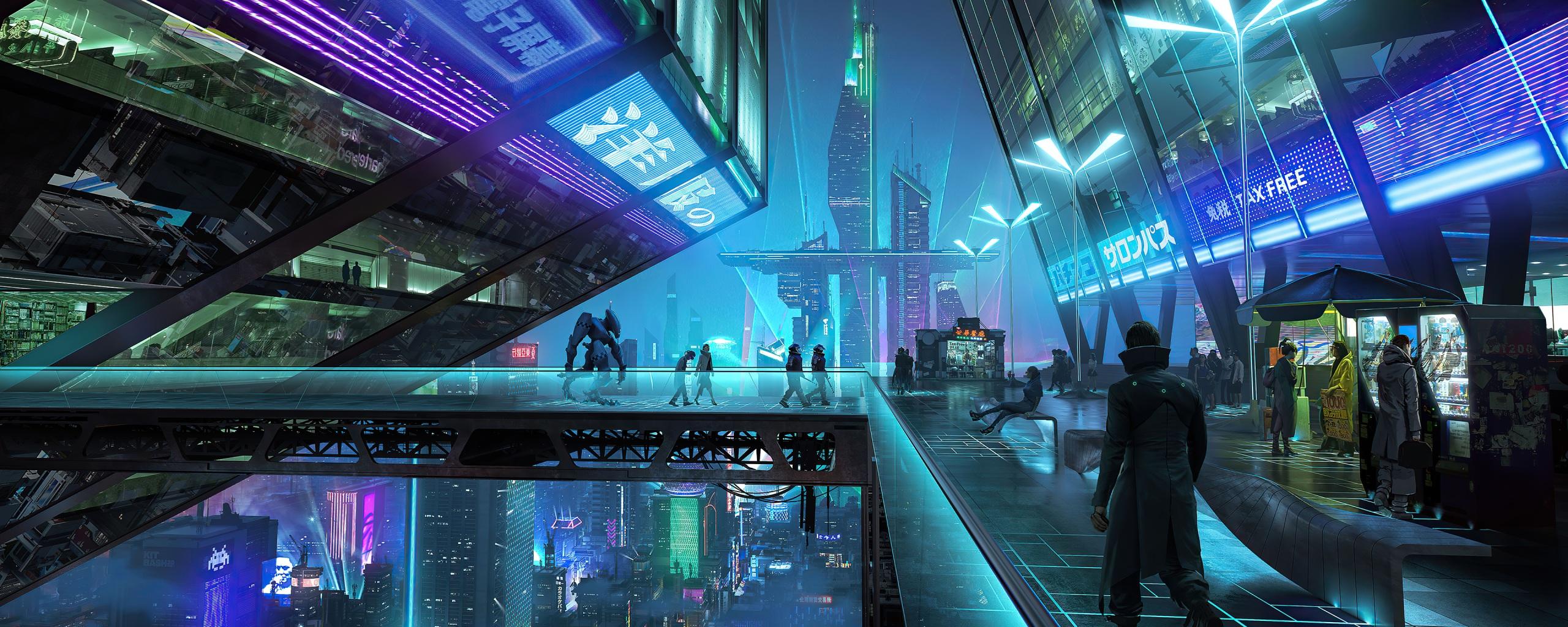 Dual Screen Neon Wallpapers - Top Free Dual Screen Neon Backgrounds ...