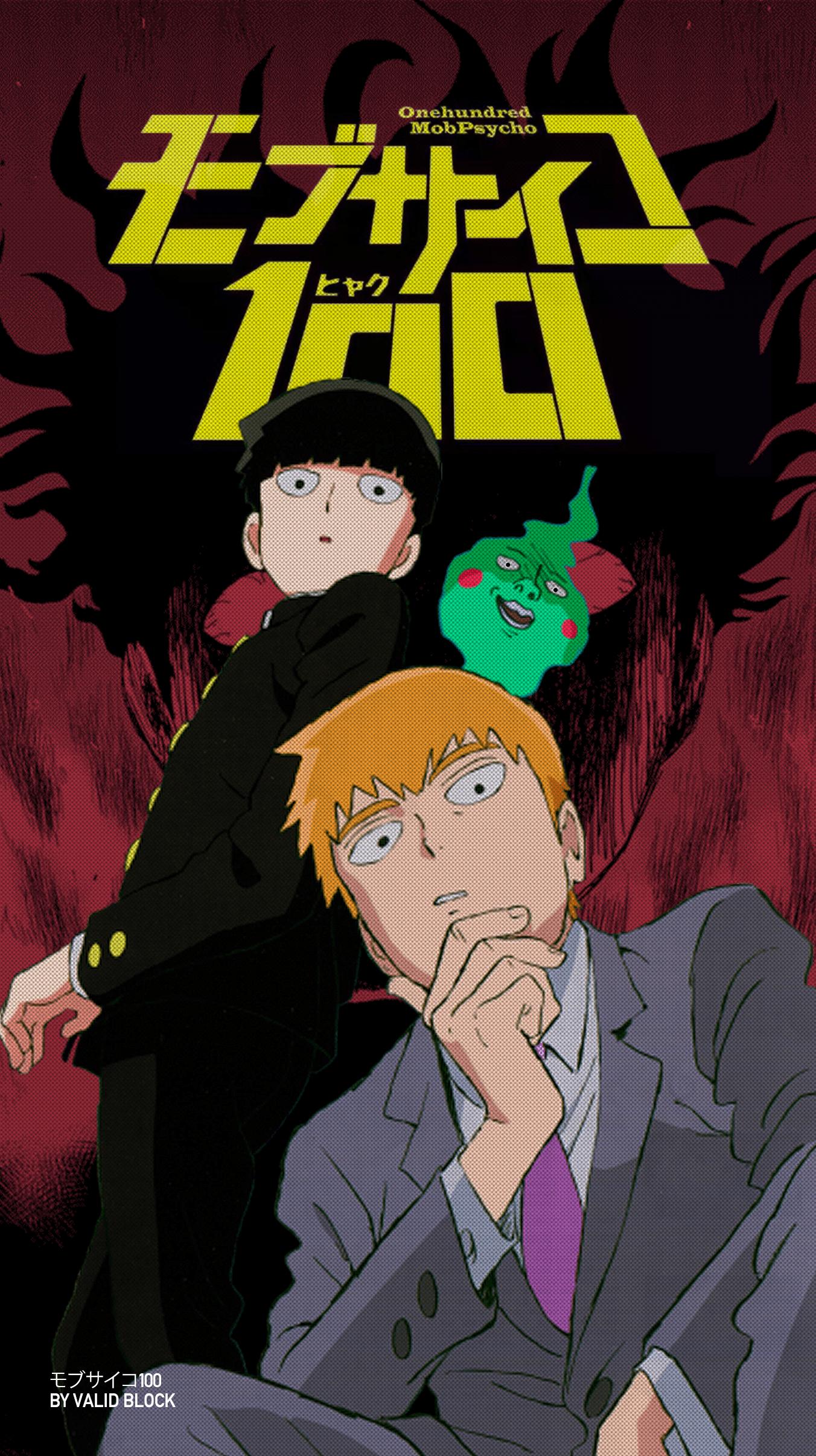 Mob Psycho 100 iPhone Wallpapers - Top Free Mob Psycho 100 iPhone ...