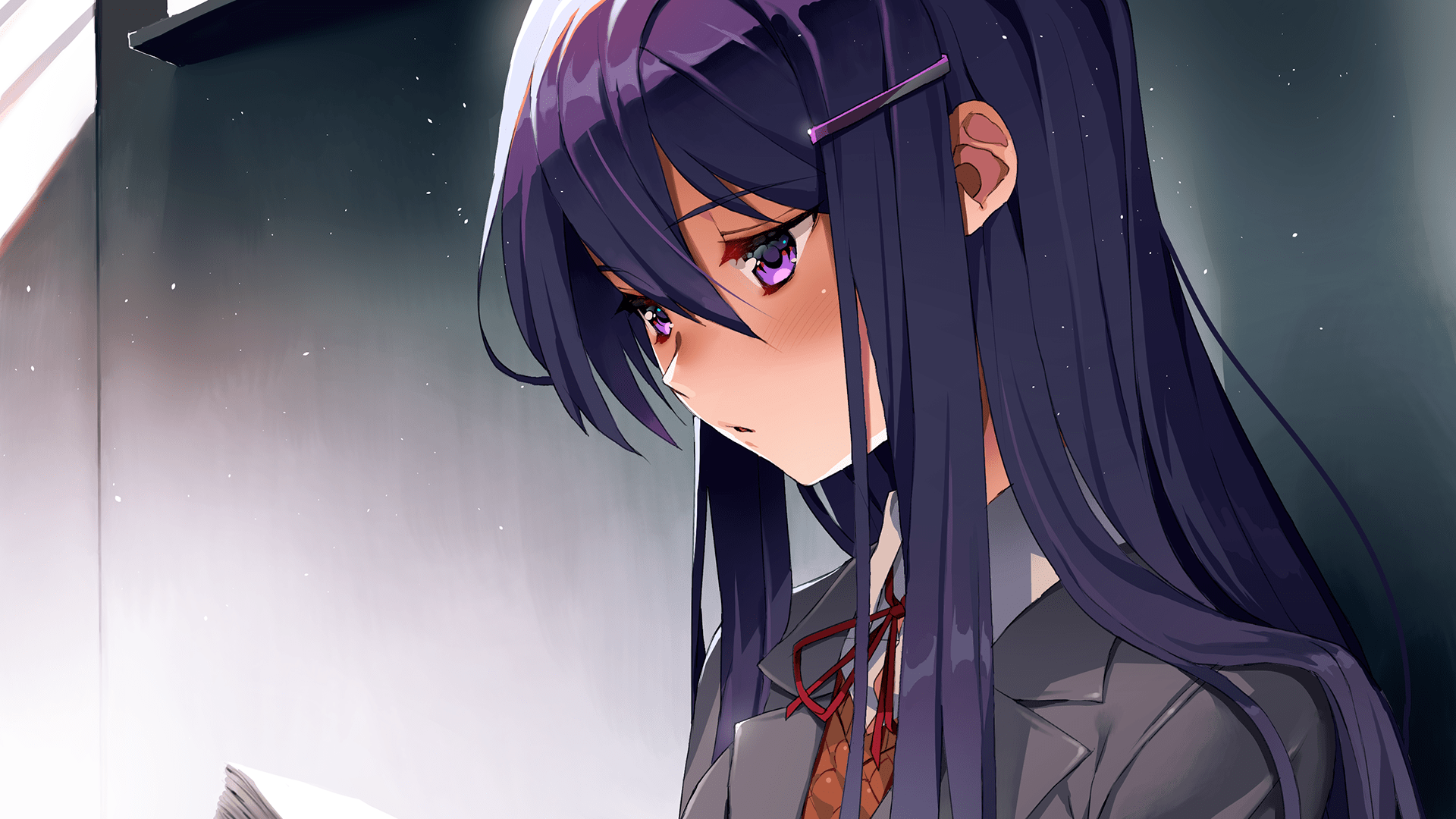 Yuri DDLC Wallpapers - Top Free Yuri DDLC Backgrounds - WallpaperAccess