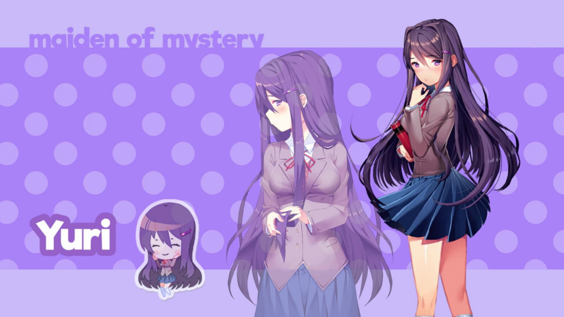 Yuri DDLC Wallpapers - Top Free Yuri DDLC Backgrounds - WallpaperAccess