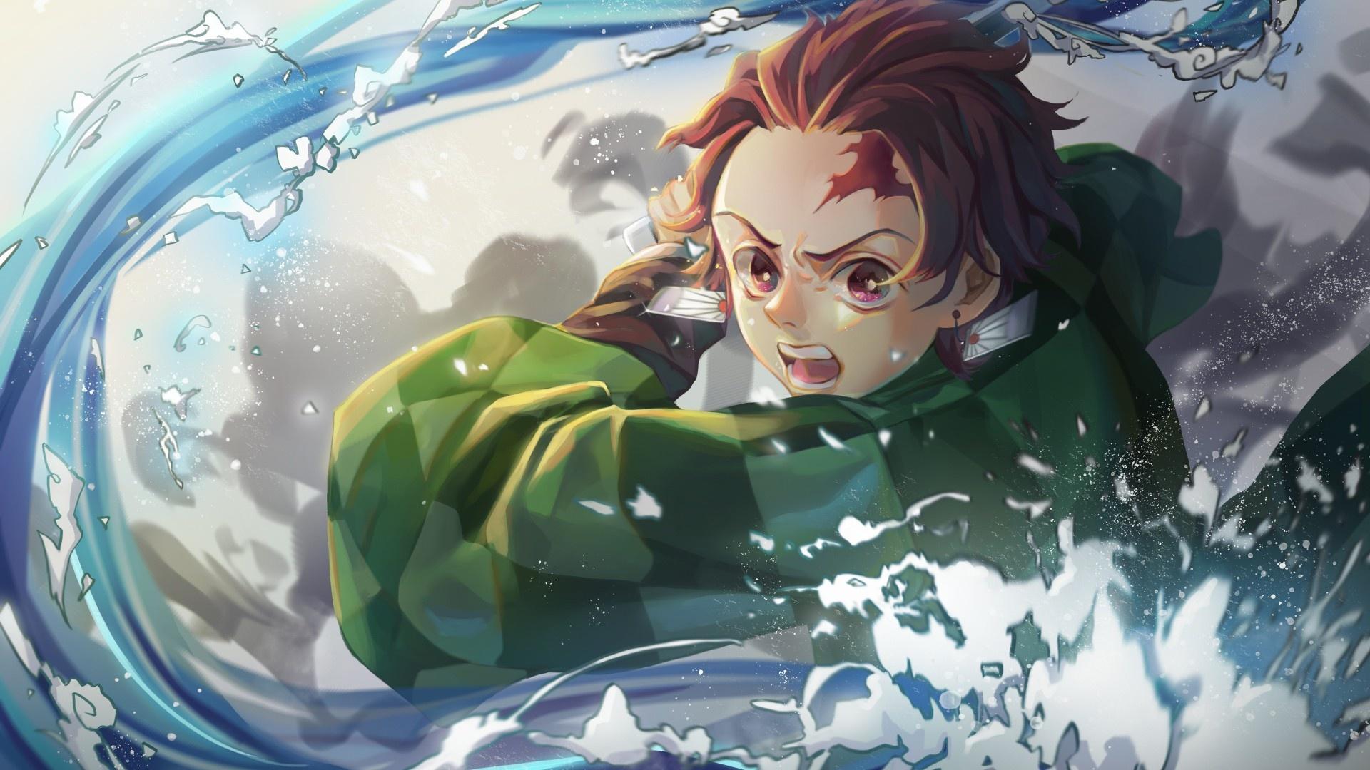 Demon Slayer Art Wallpapers - Top Free Demon Slayer Art Backgrounds ...