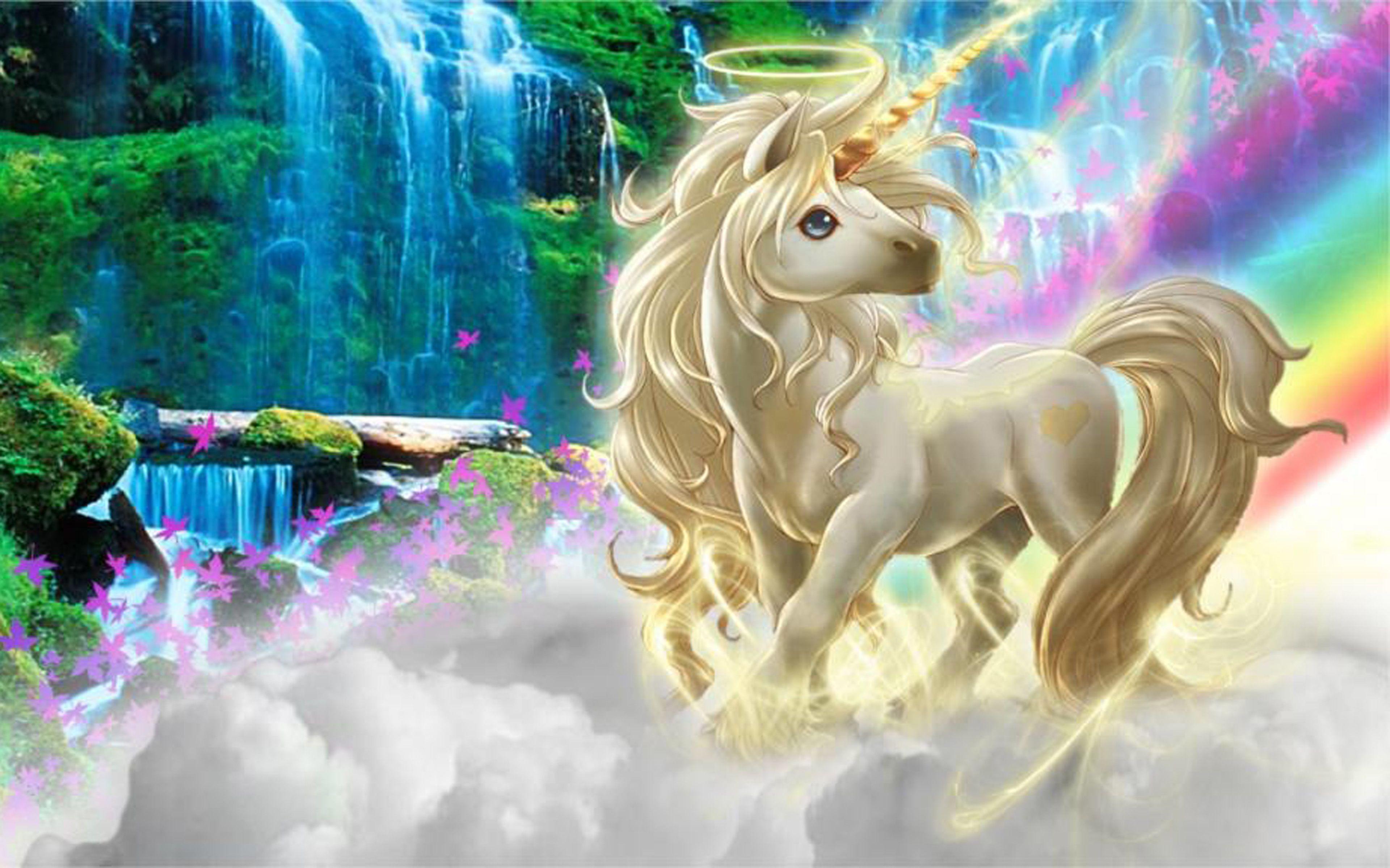 Beautiful Rainbow Unicorn Wallpapers Top Free Beautiful Rainbow