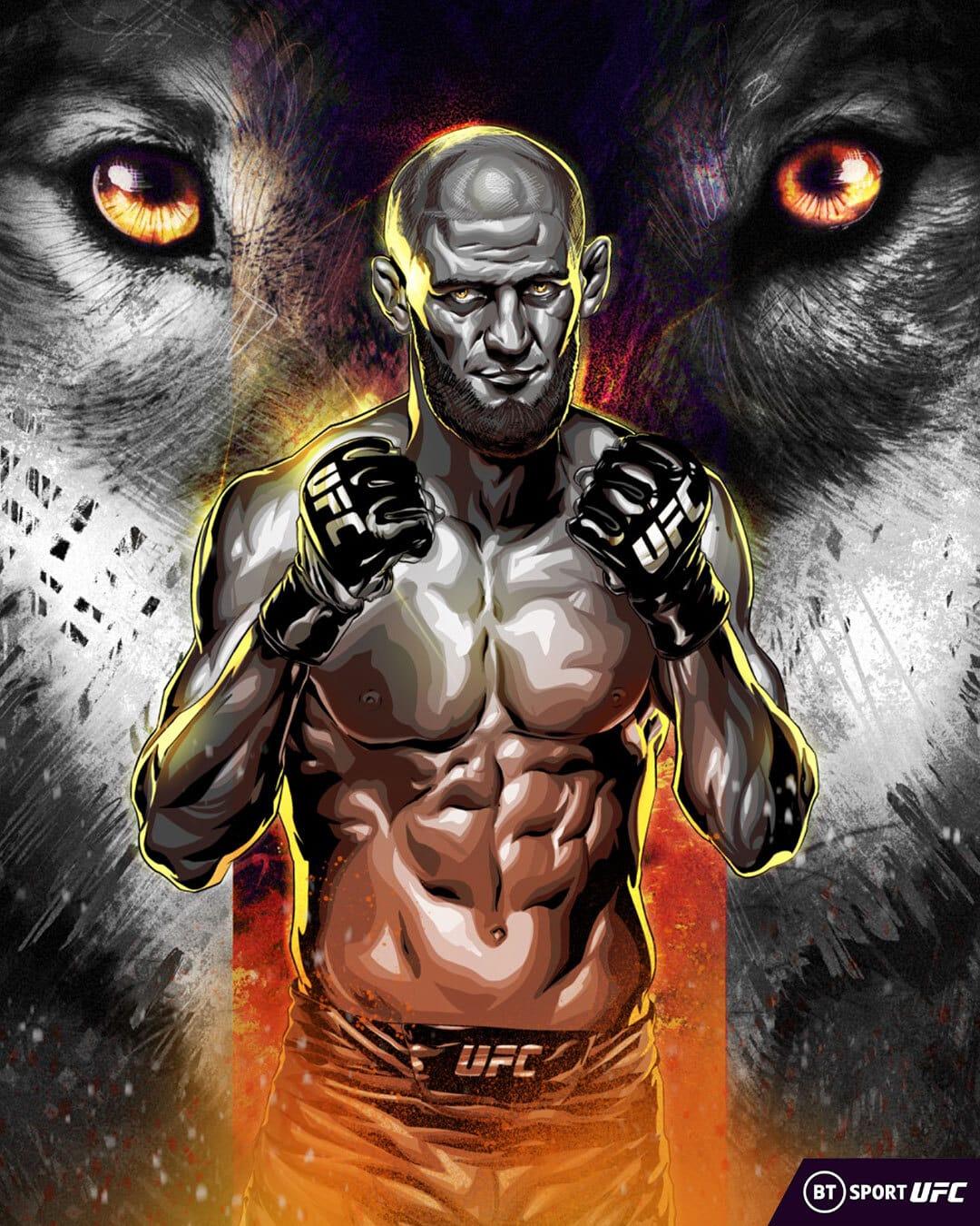 Khamzat Chimaev Wallpapers - Top Free Khamzat Chimaev Backgrounds ...