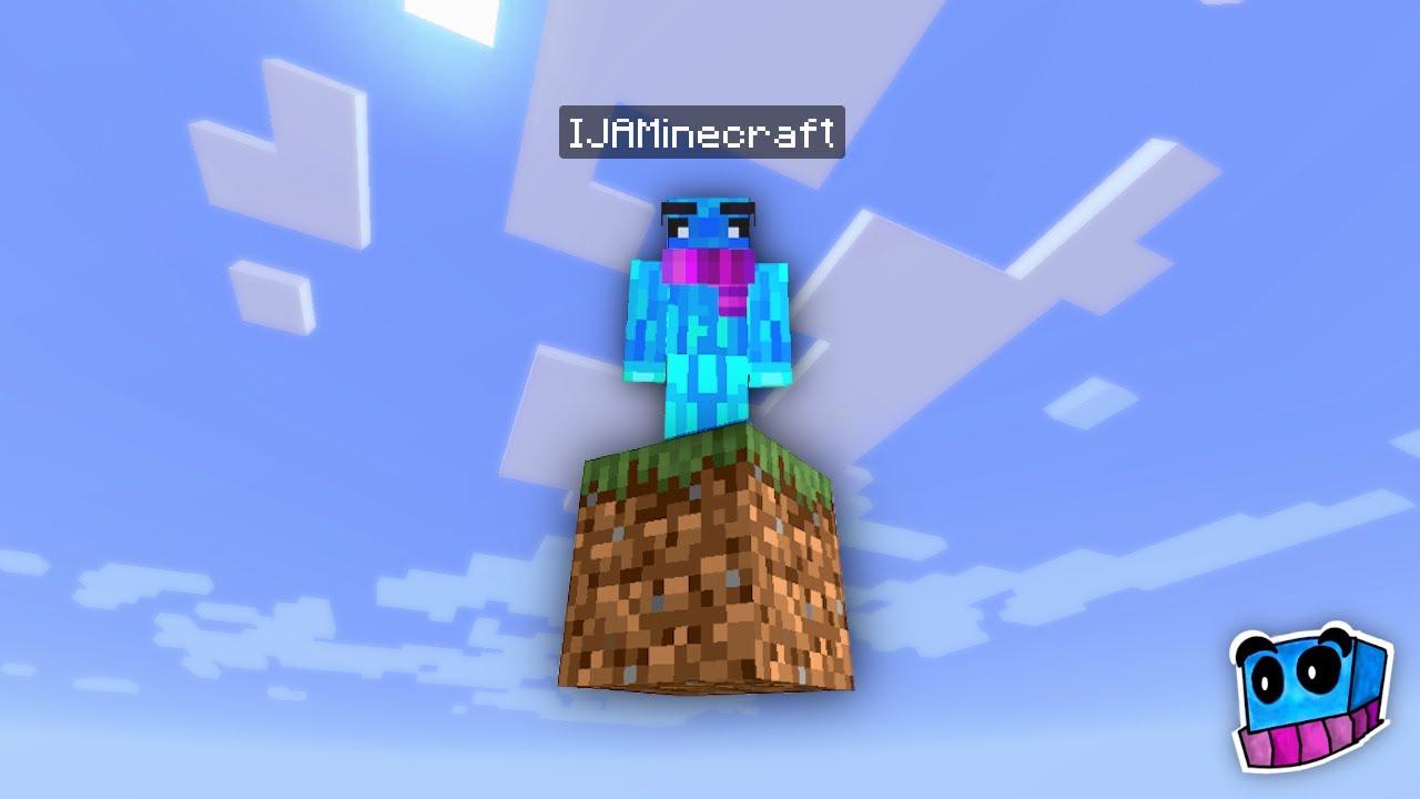 Minecraft One Block Wallpapers - Top Free Minecraft One Block ...