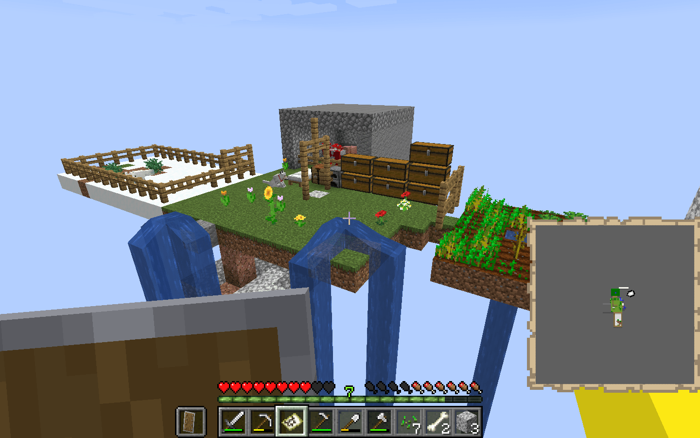 Minecraft One Block Wallpapers - Top Free Minecraft One Block ...