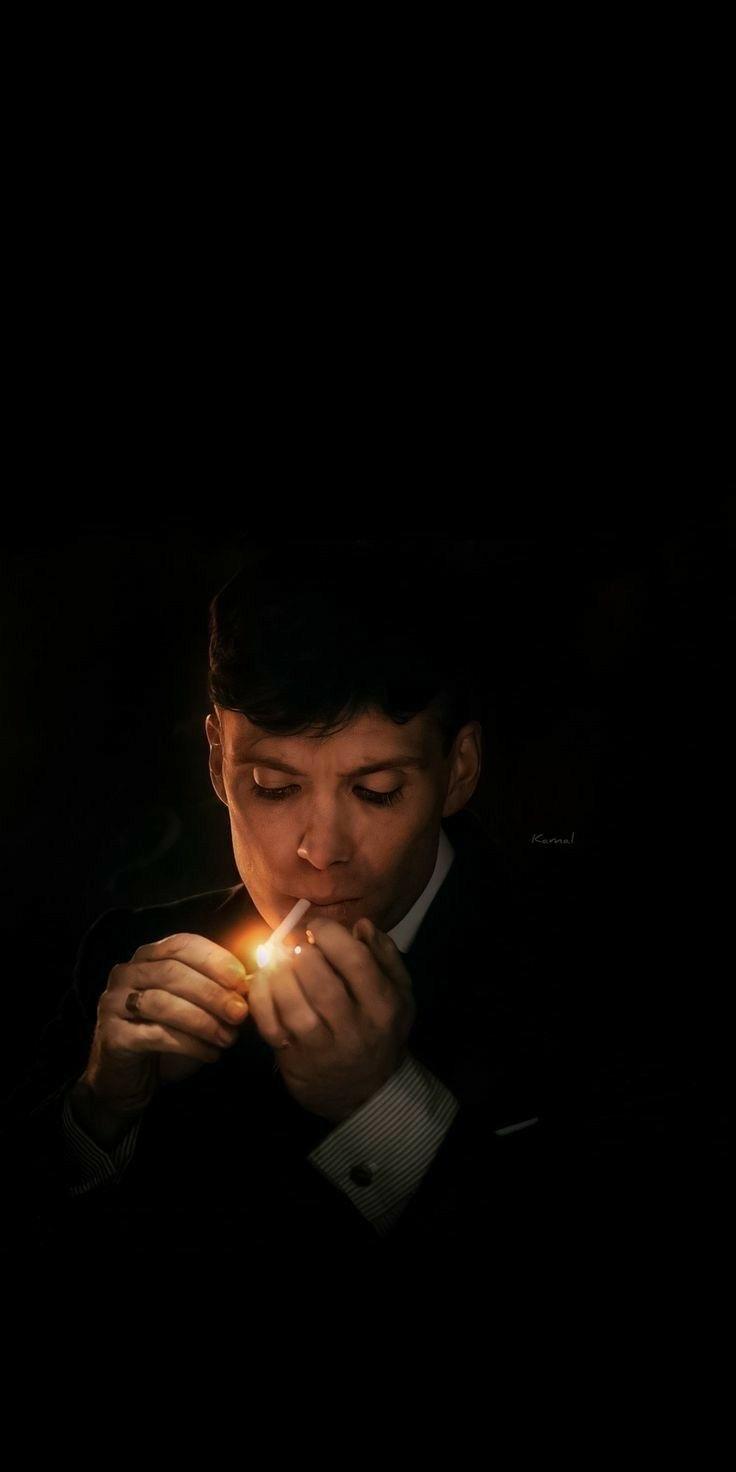 Thomas Shelby Smoking Wallpapers - Top Free Thomas Shelby Smoking ...