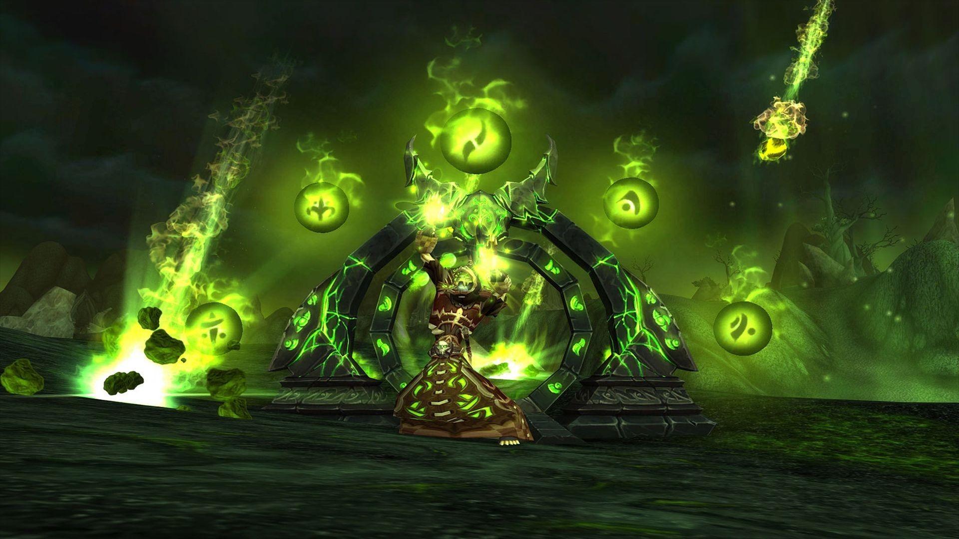 World of Warcraft Warlock Wallpapers - Top Free World of Warcraft ...