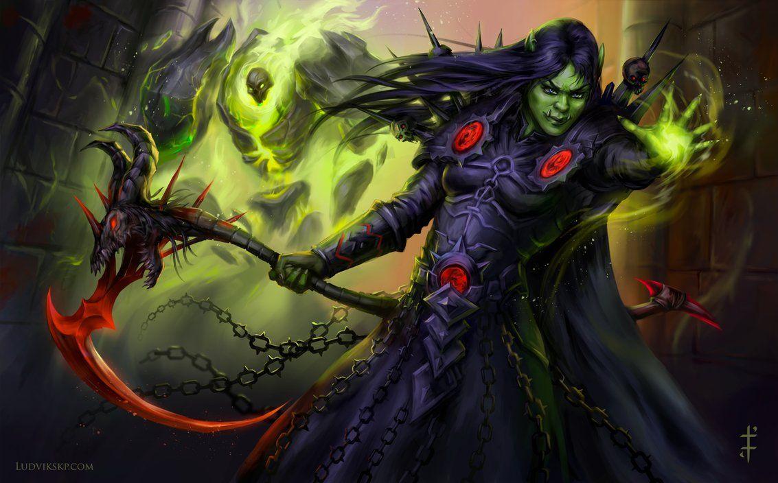 World of Warcraft Warlock Wallpapers - Top Free World of Warcraft ...